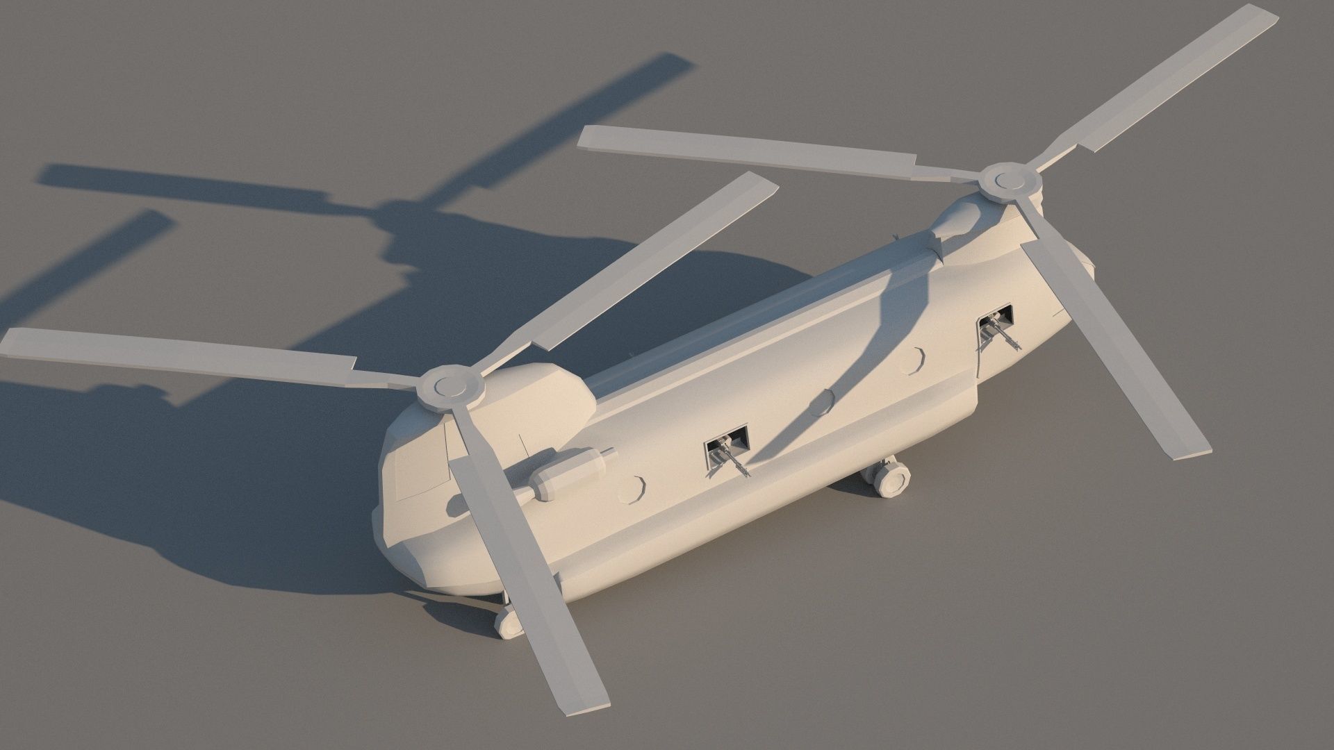 3D model Chinook 3D model VR / AR / low-poly | CGTrader