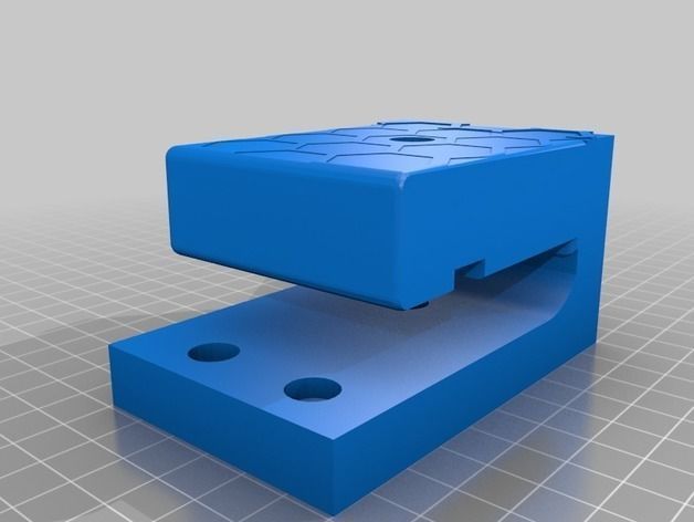 AR-15 wall mount 3D model 3D printable | CGTrader
