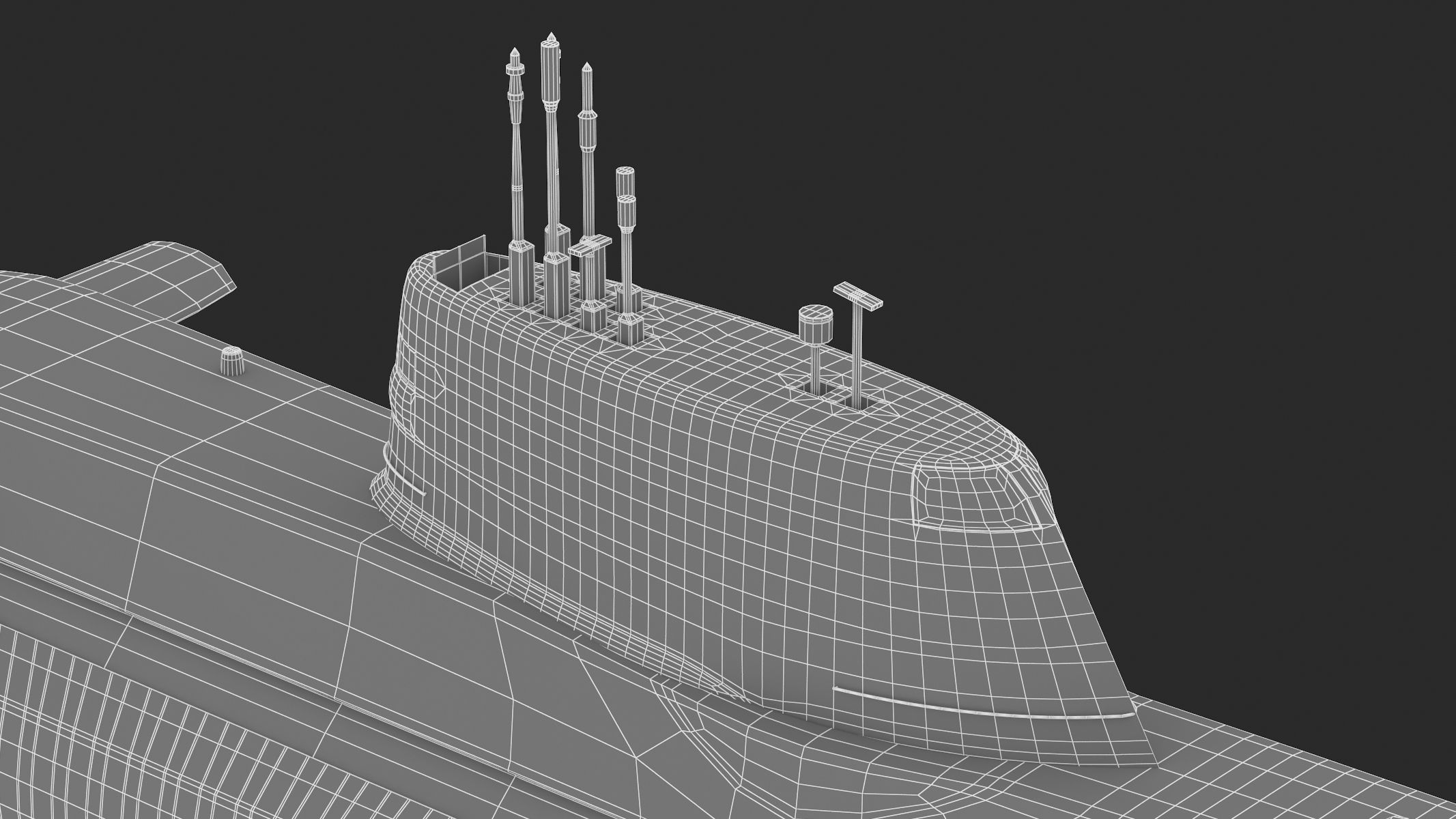 7 Military Submarines Collection 3D model | CGTrader