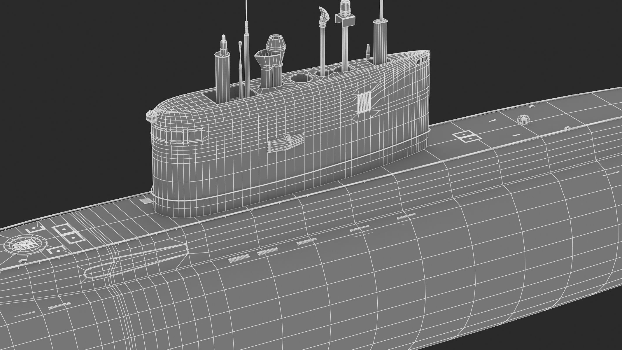 7 Military Submarines Collection 3D model | CGTrader