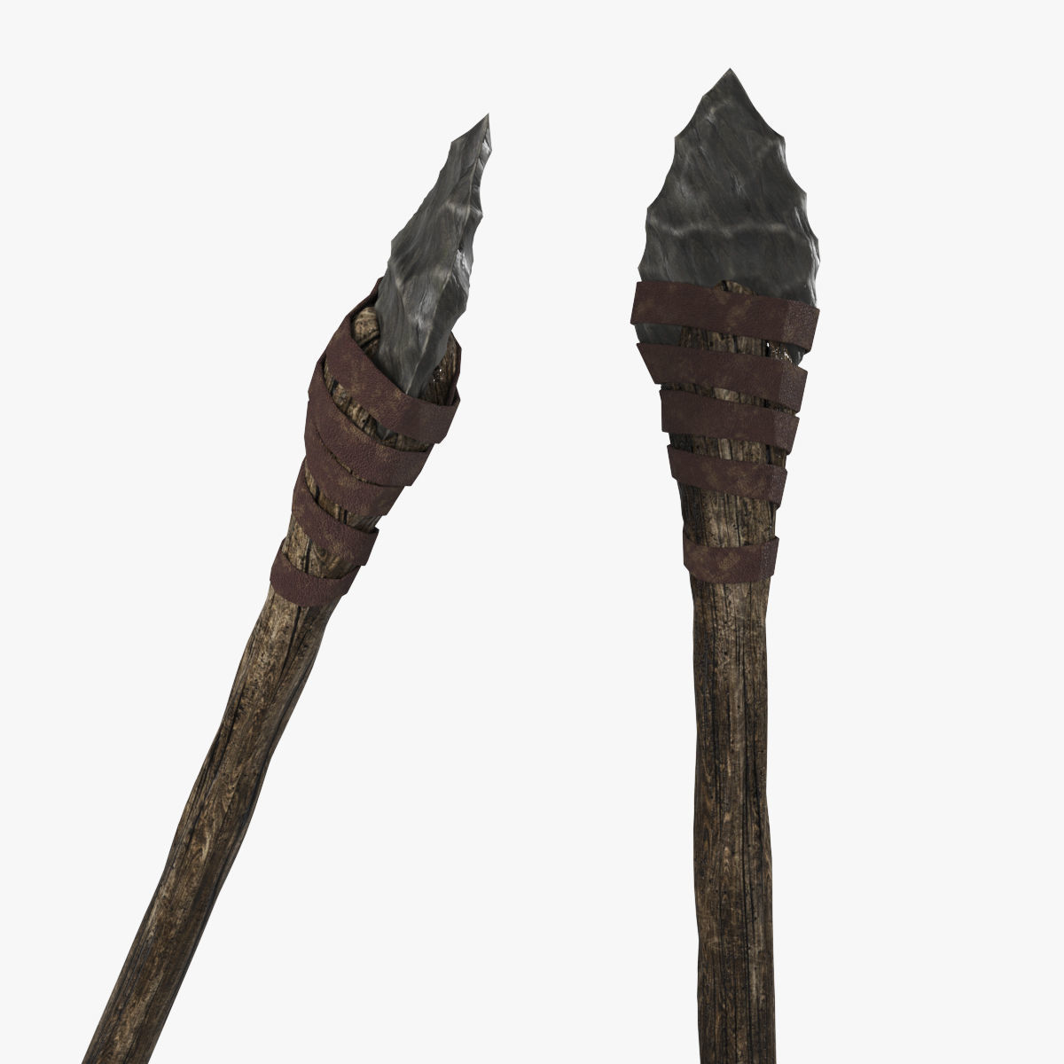 Stone age set 3D model | CGTrader