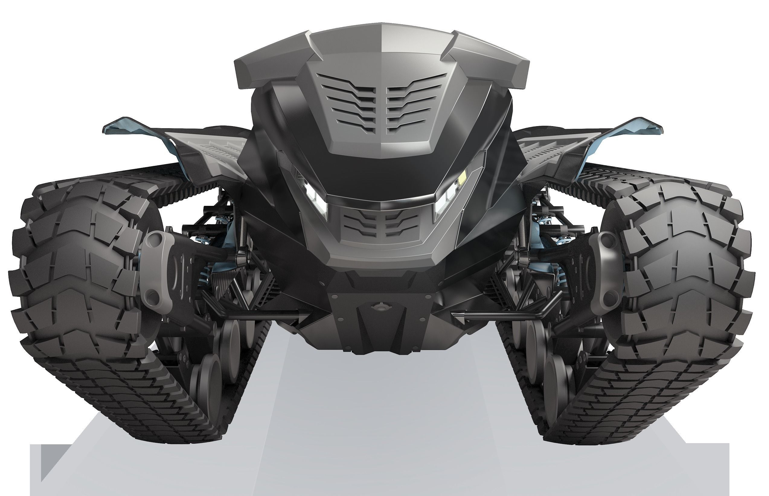 Tracked ATV 3D model | CGTrader