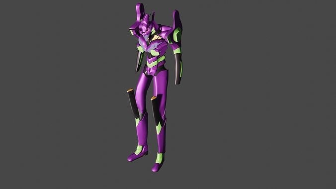 EVA-01 free 3D model | CGTrader