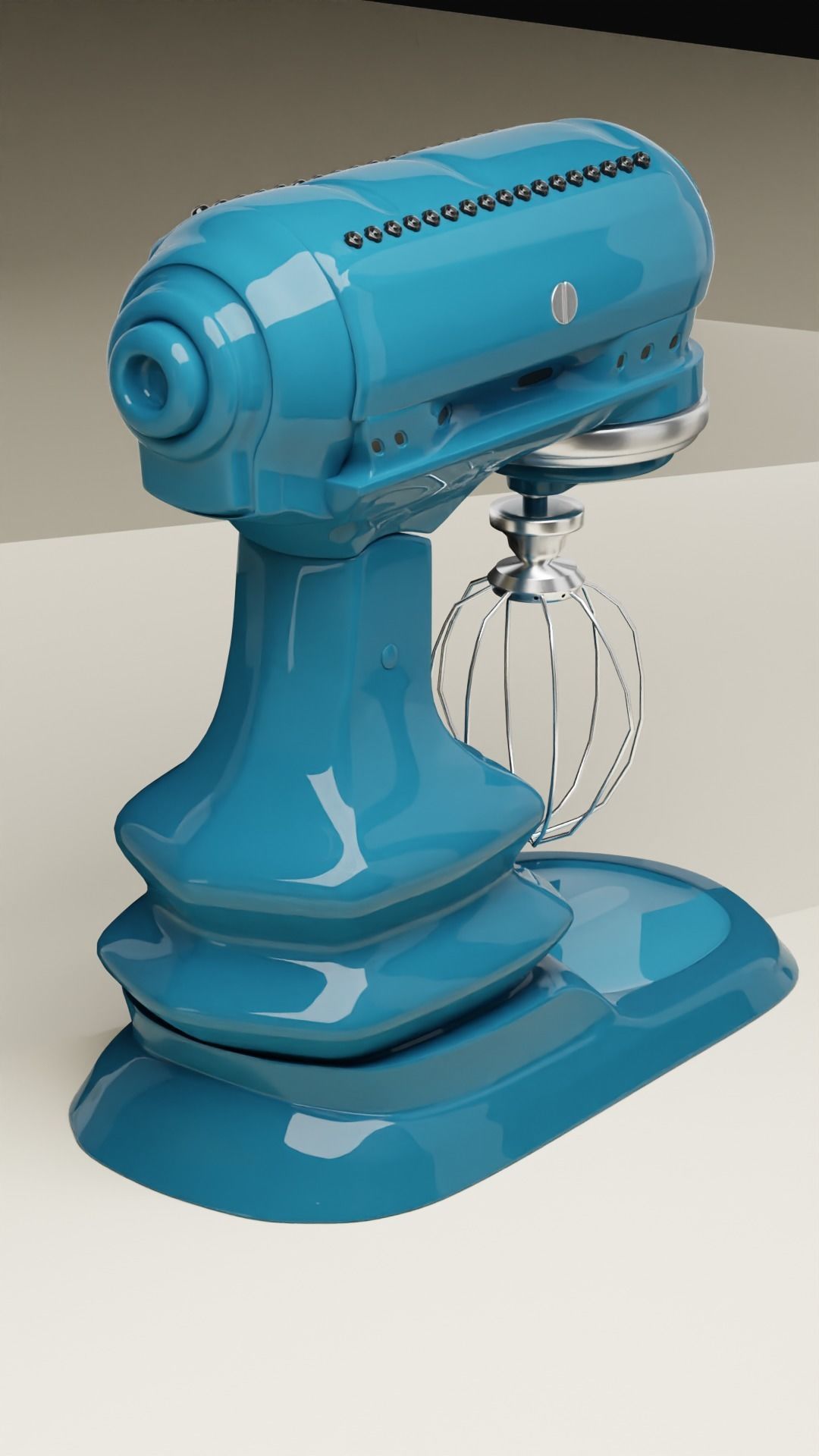 Futuristic mixer robot for interior kitchen Gun Shaped baking 3D model ...