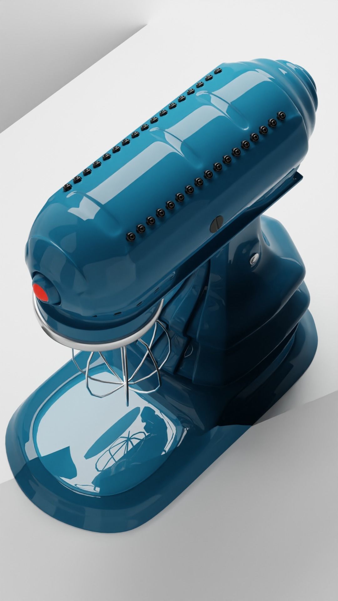 Futuristic mixer robot for interior kitchen Gun Shaped baking 3D model ...