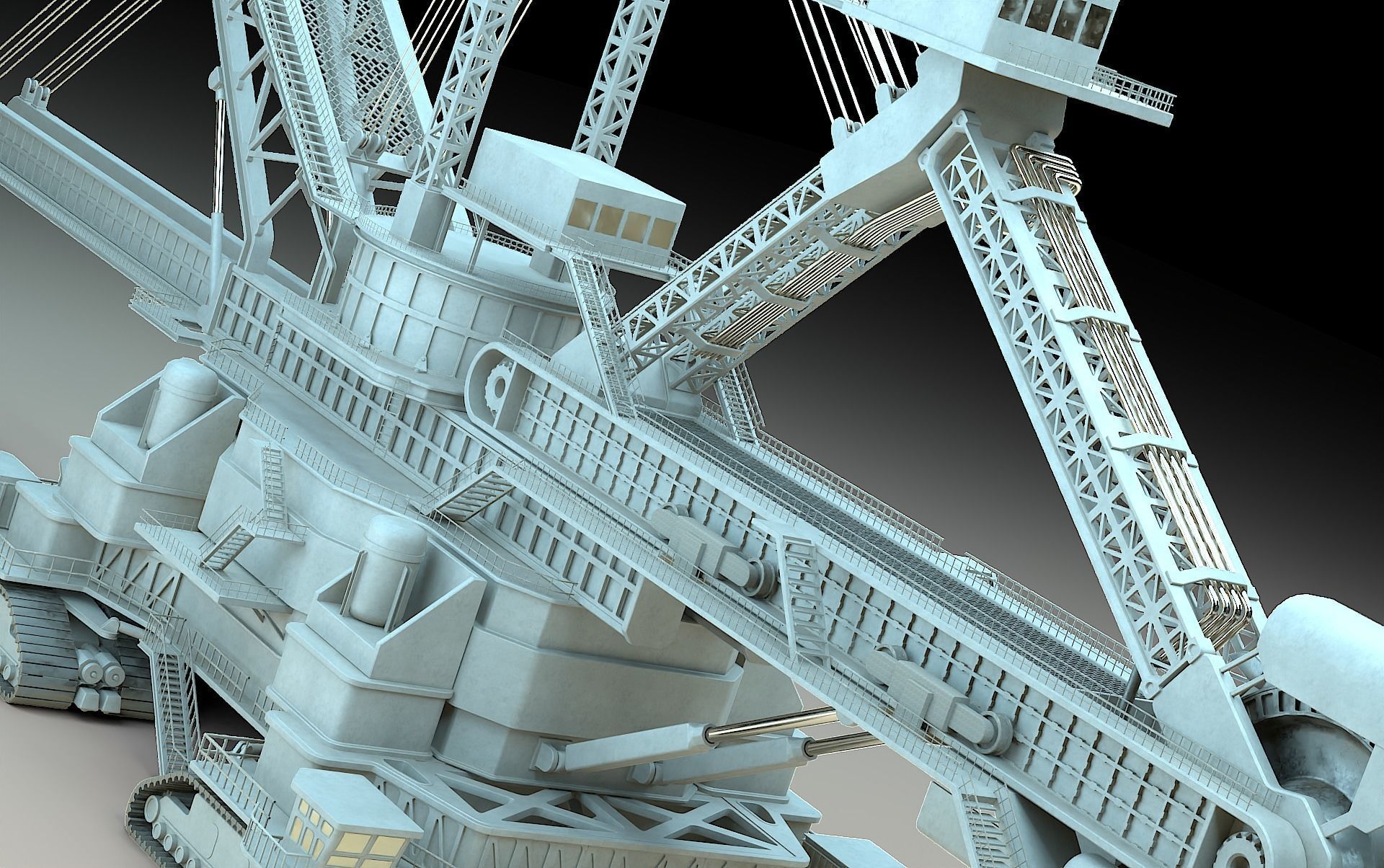 heavy duty miner 3D model | CGTrader