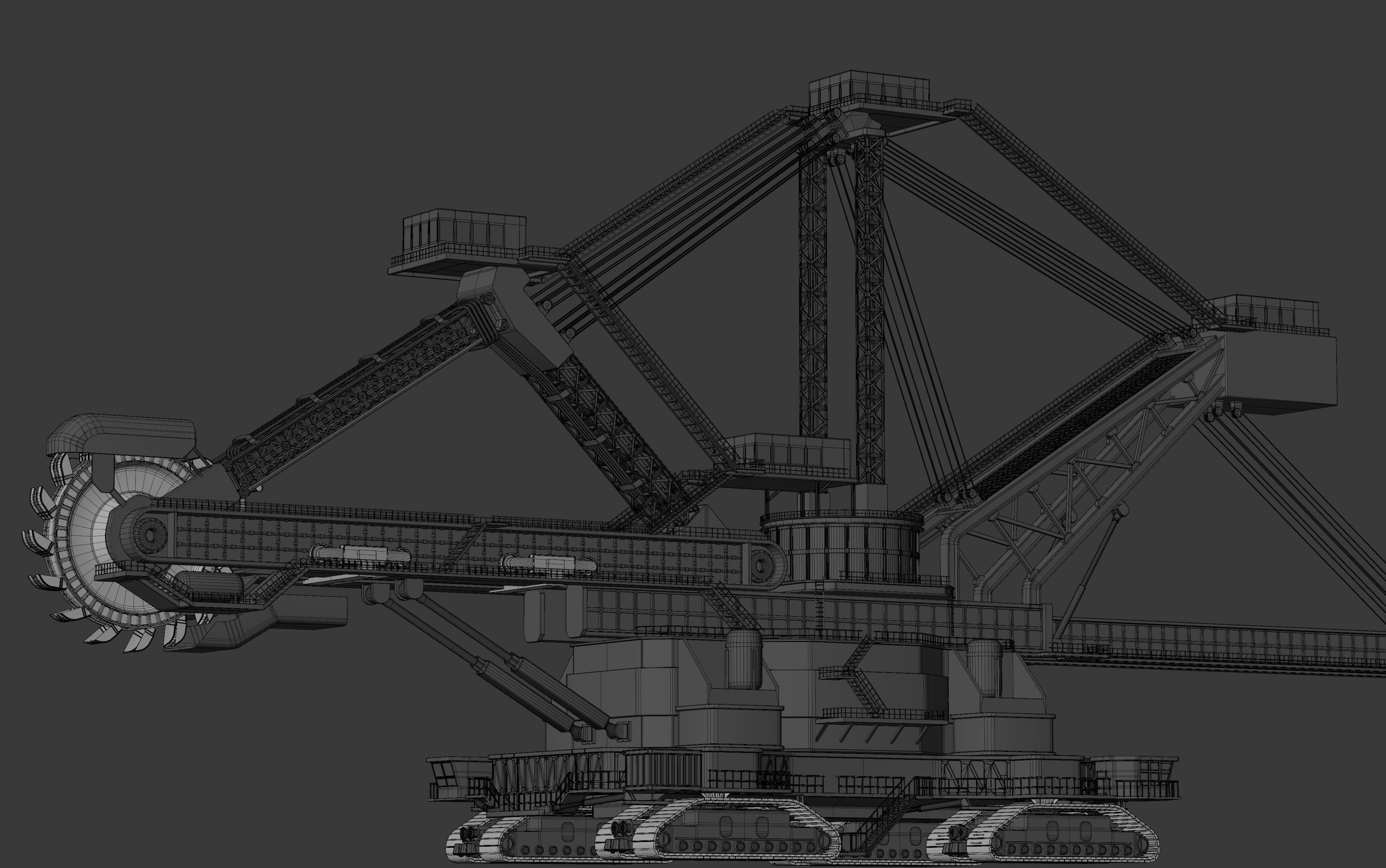 heavy duty miner 3D model | CGTrader