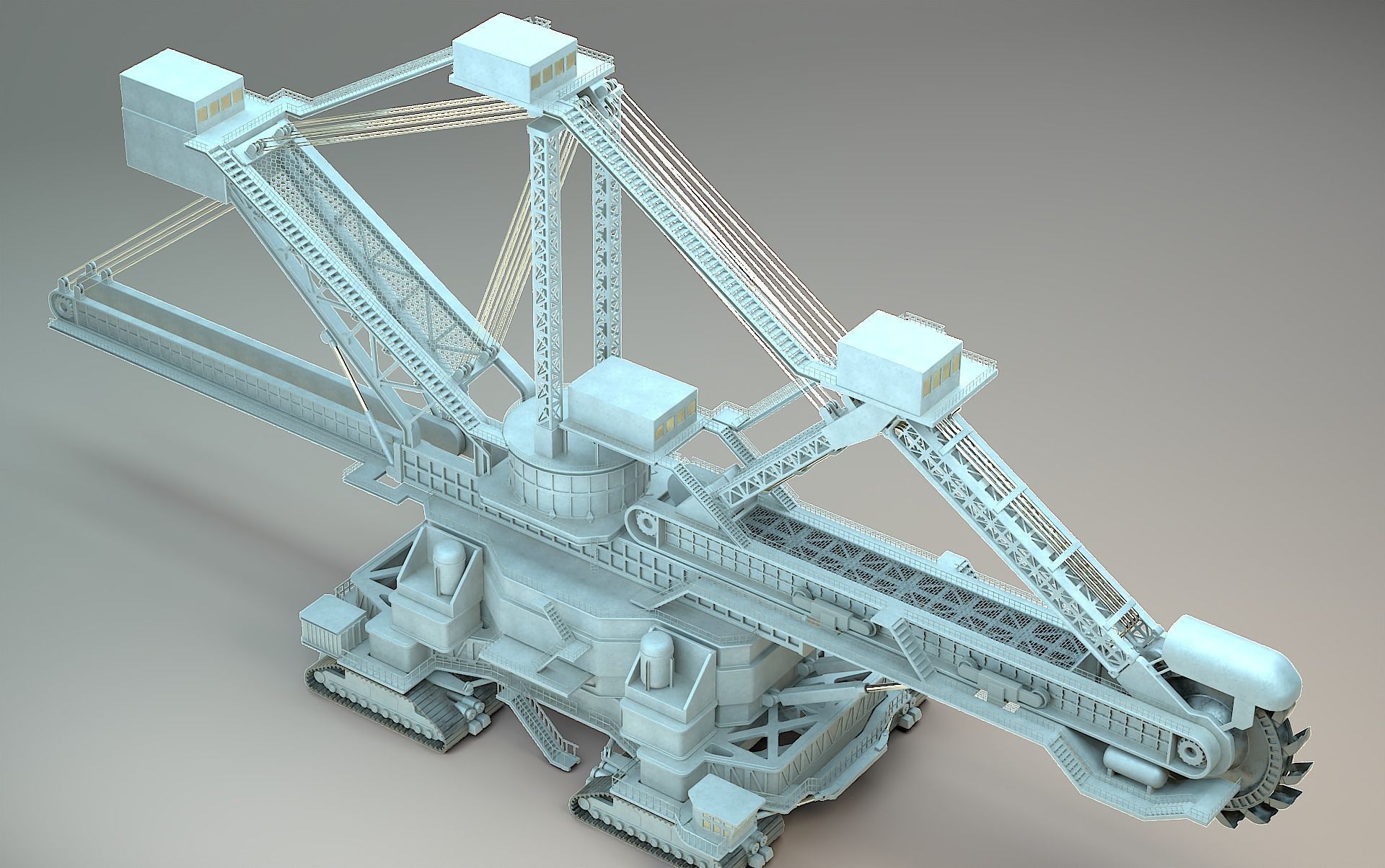heavy duty miner 3D model | CGTrader
