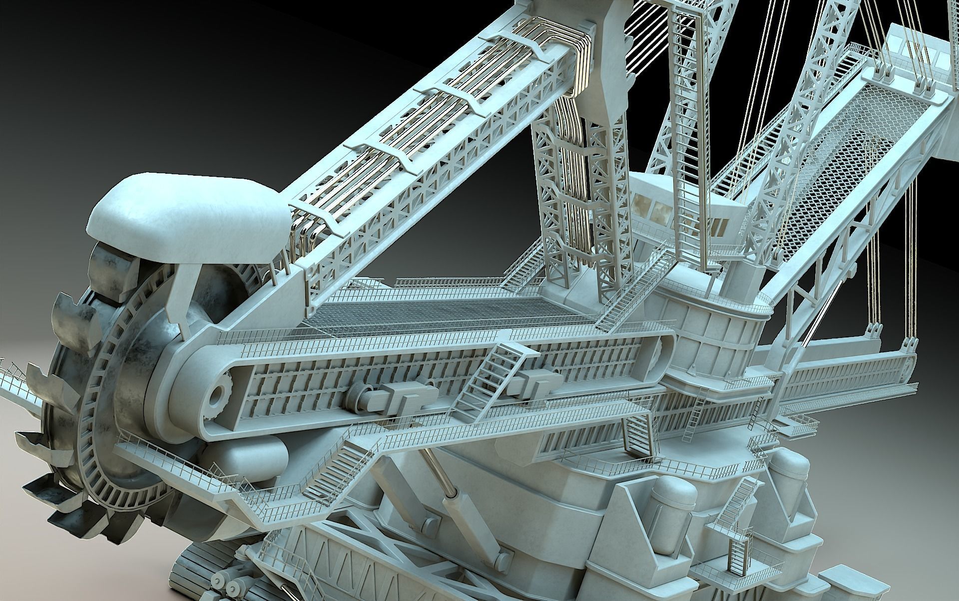 heavy duty miner 3D model | CGTrader