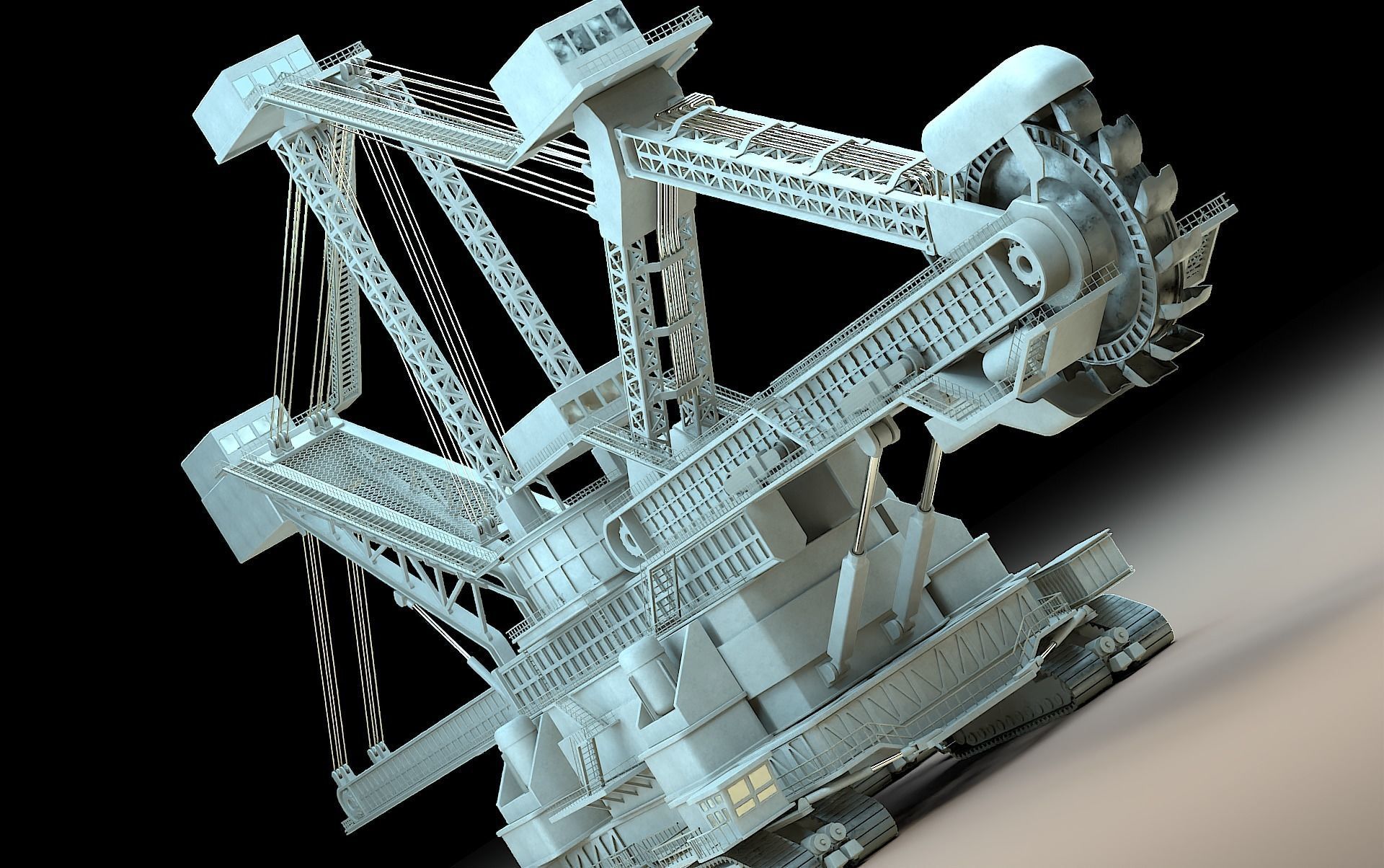 heavy duty miner 3D model | CGTrader