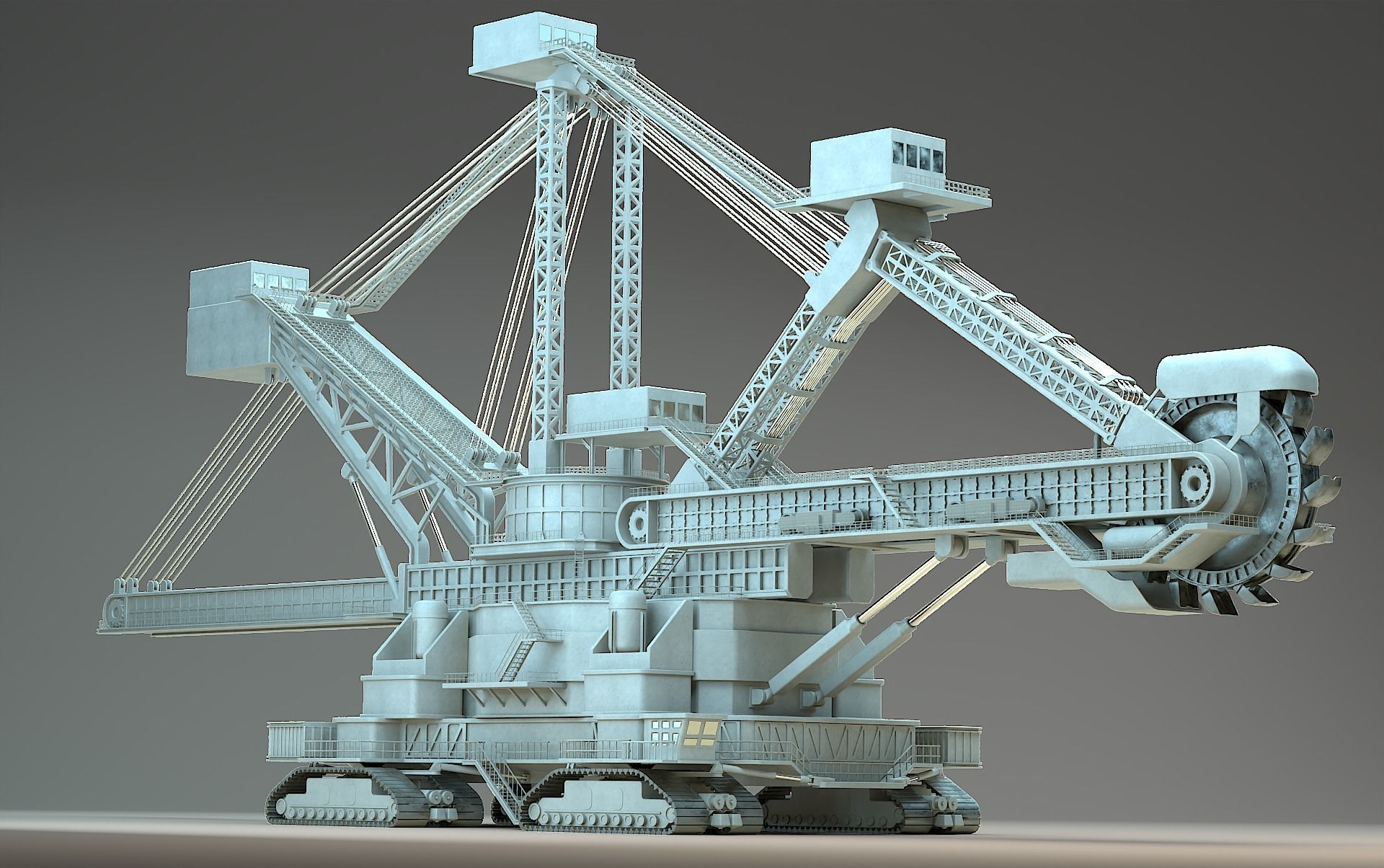 heavy duty miner 3D model | CGTrader