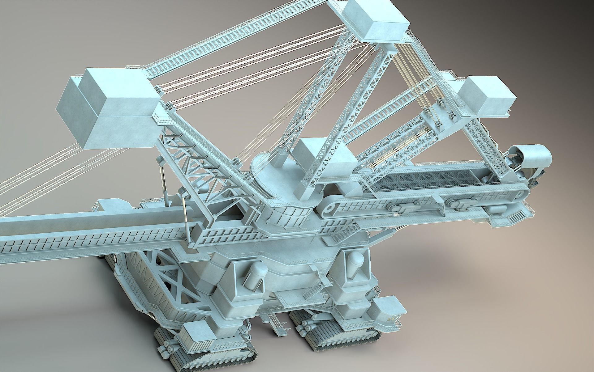 heavy duty miner 3D model | CGTrader