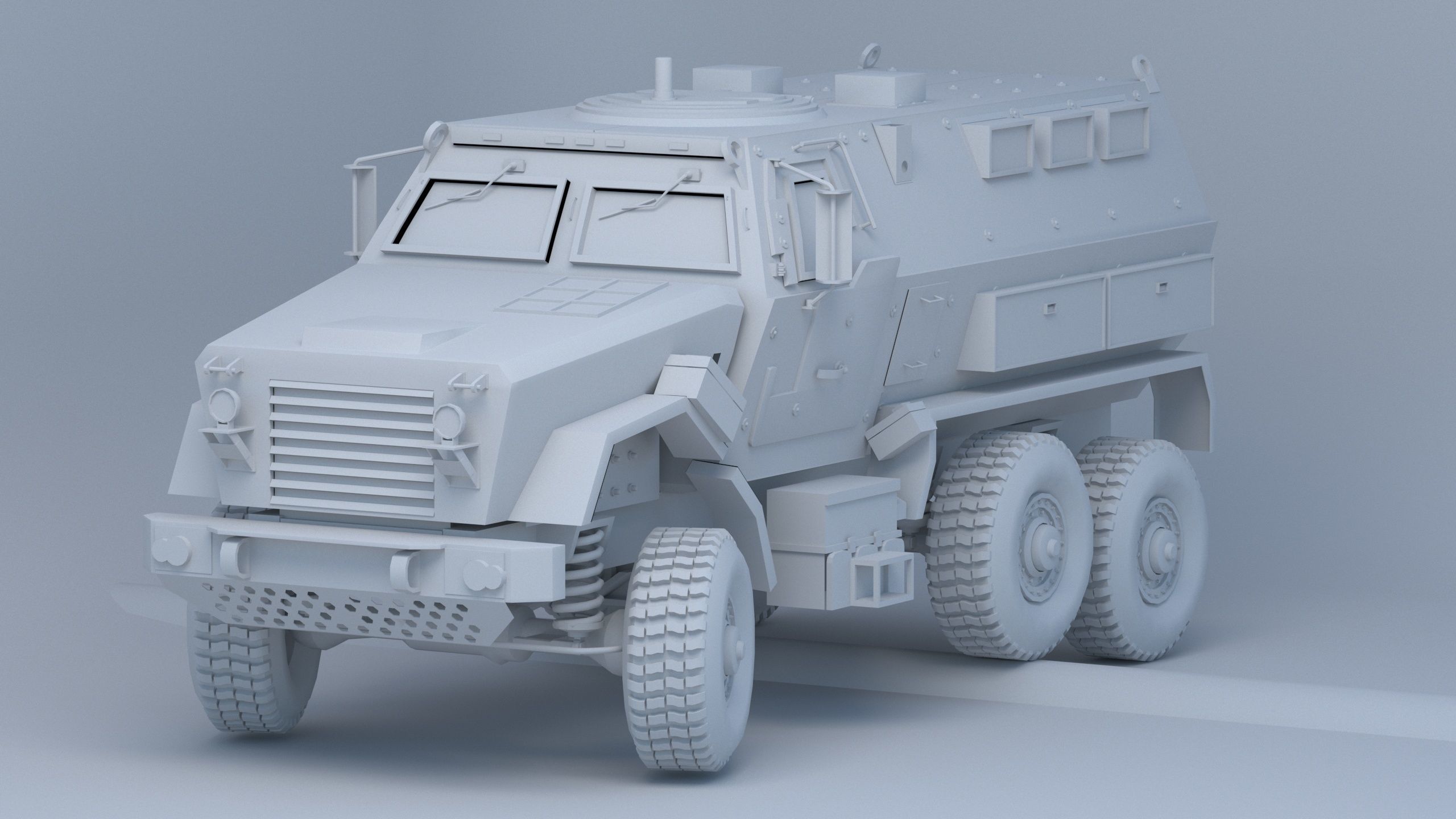 2007 BAE systems Caiman CMTV 3D model | CGTrader