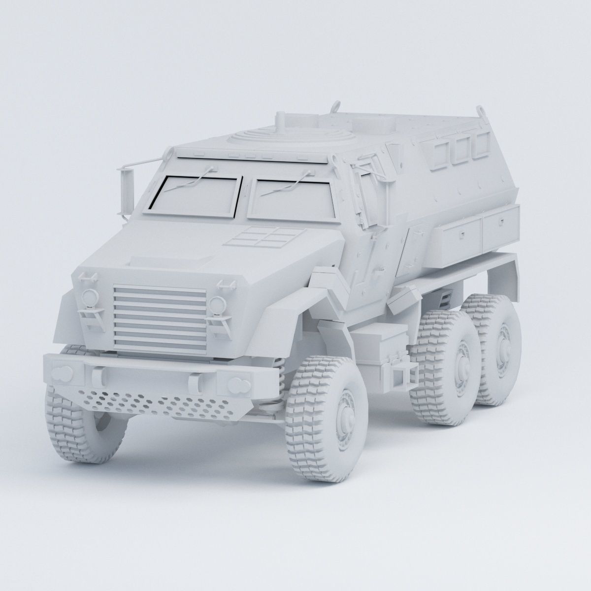 2007 BAE systems Caiman CMTV 3D model | CGTrader