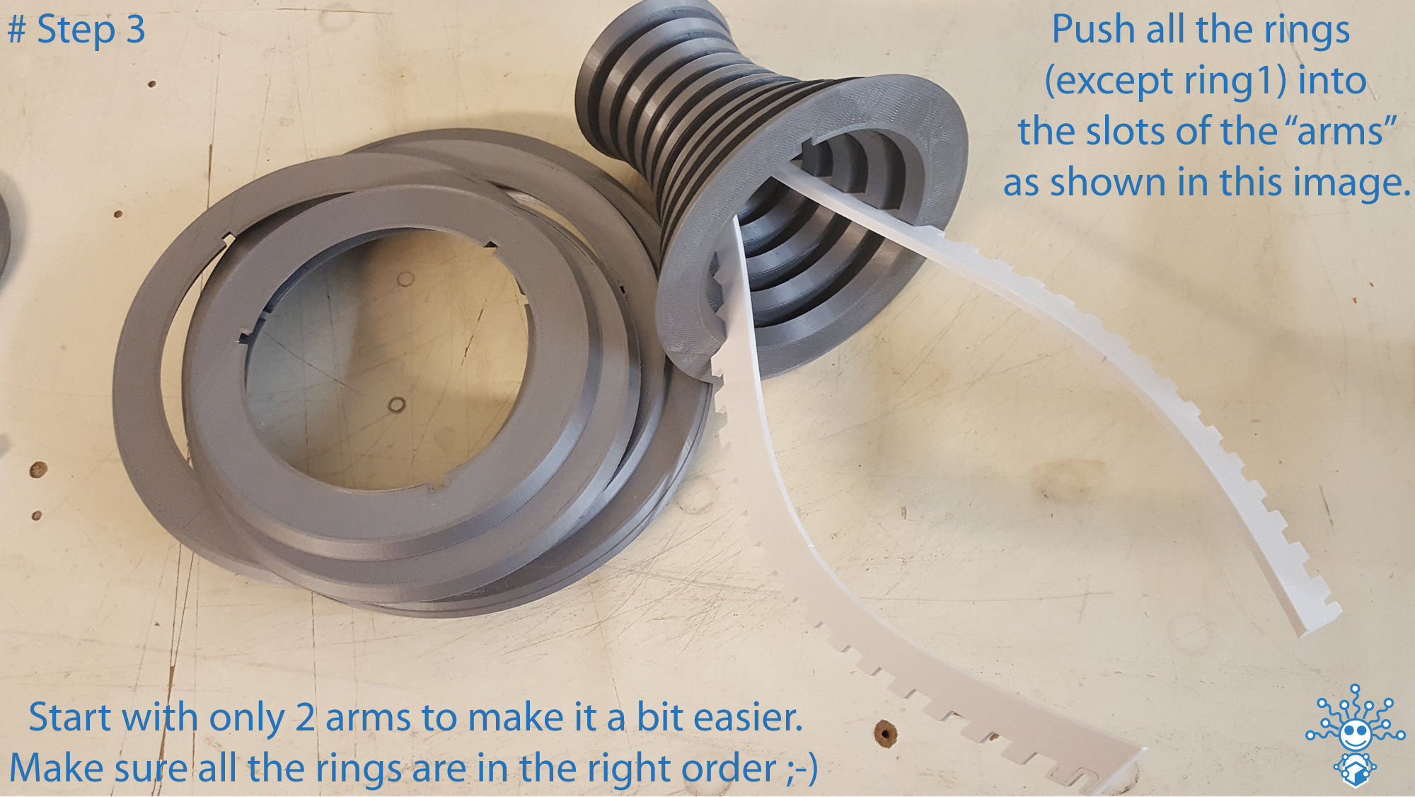 Ring Lamp free 3D model 3D printable | CGTrader