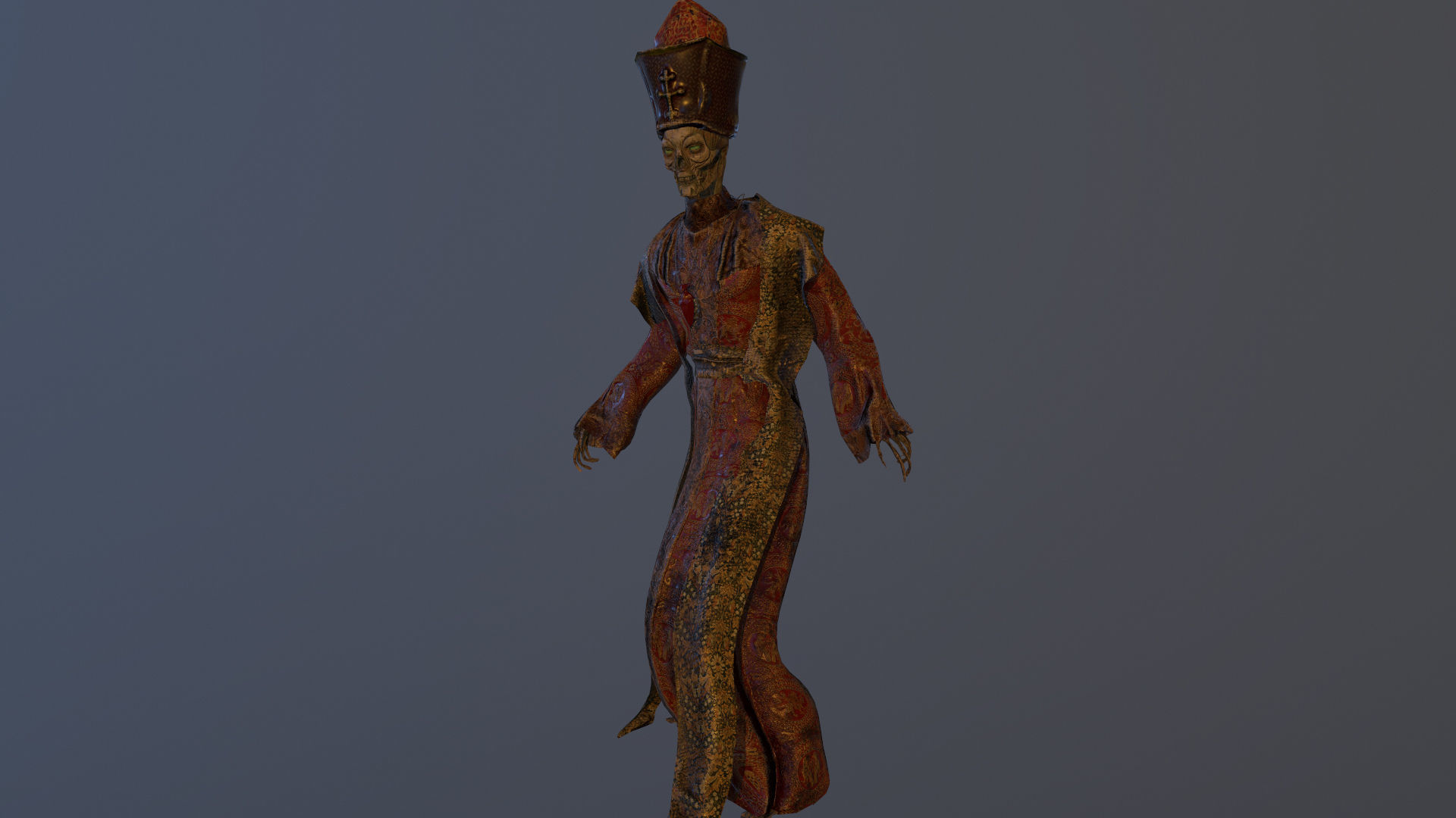 3D model Monster Undead Lich VR / AR / low-poly | CGTrader