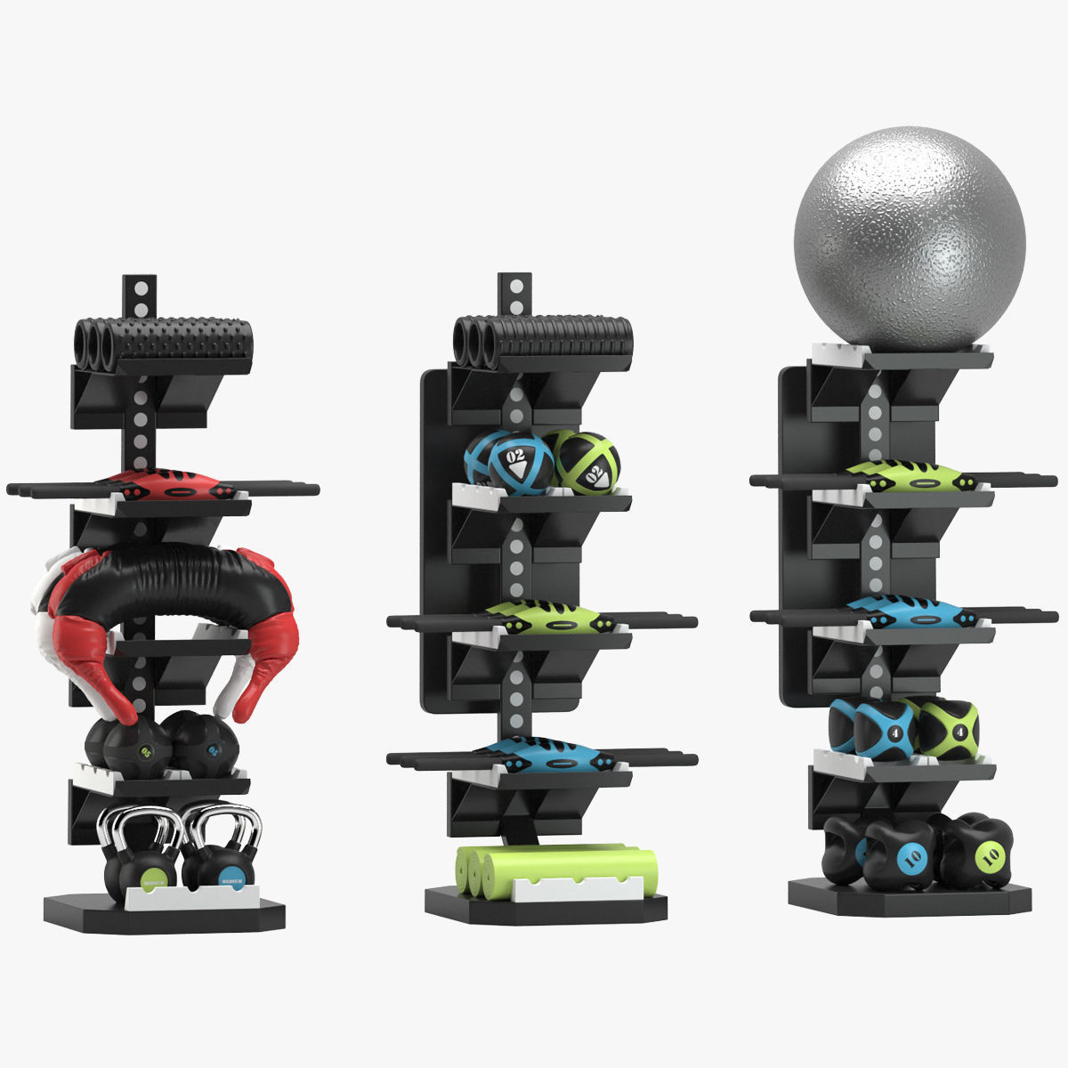 Gym ESCAPE RACK 3D model | CGTrader
