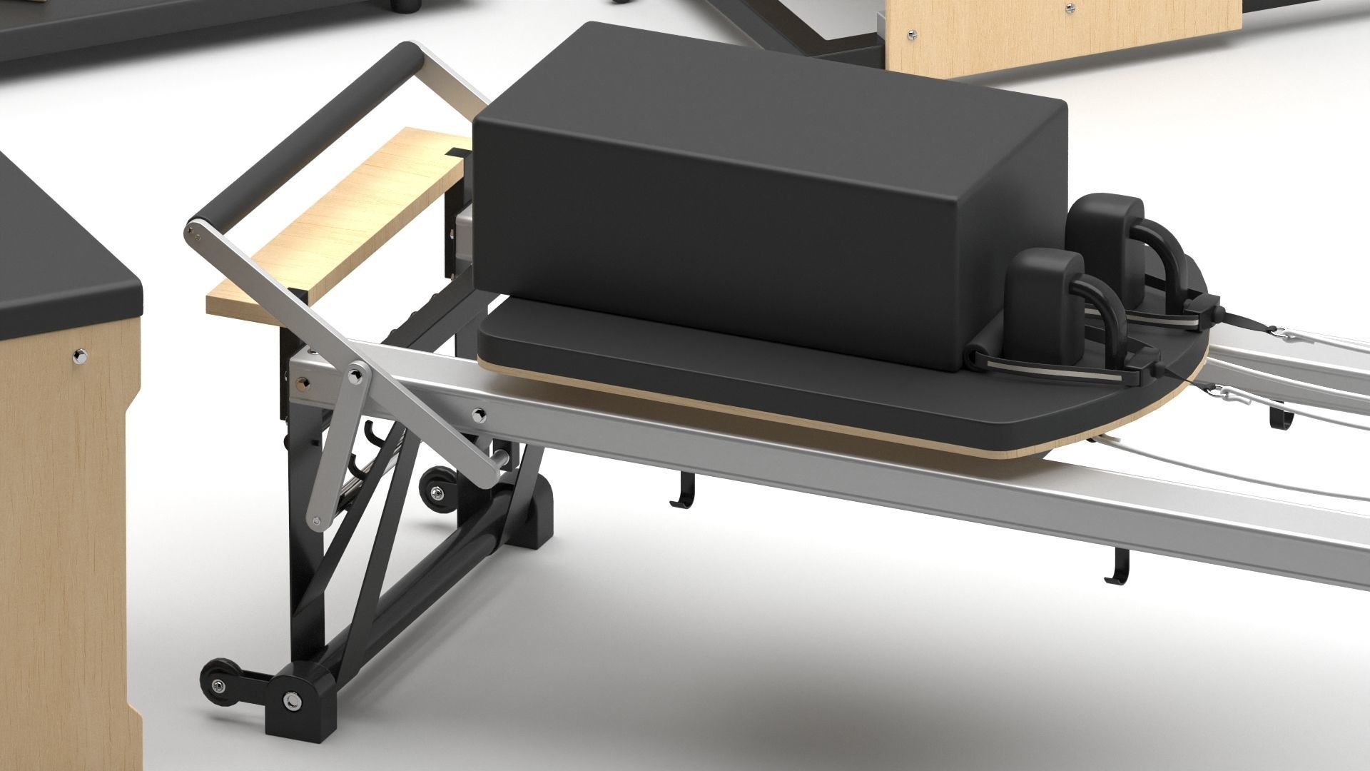 MERRITHEW PILATES EQUIPMENT 3D model | CGTrader