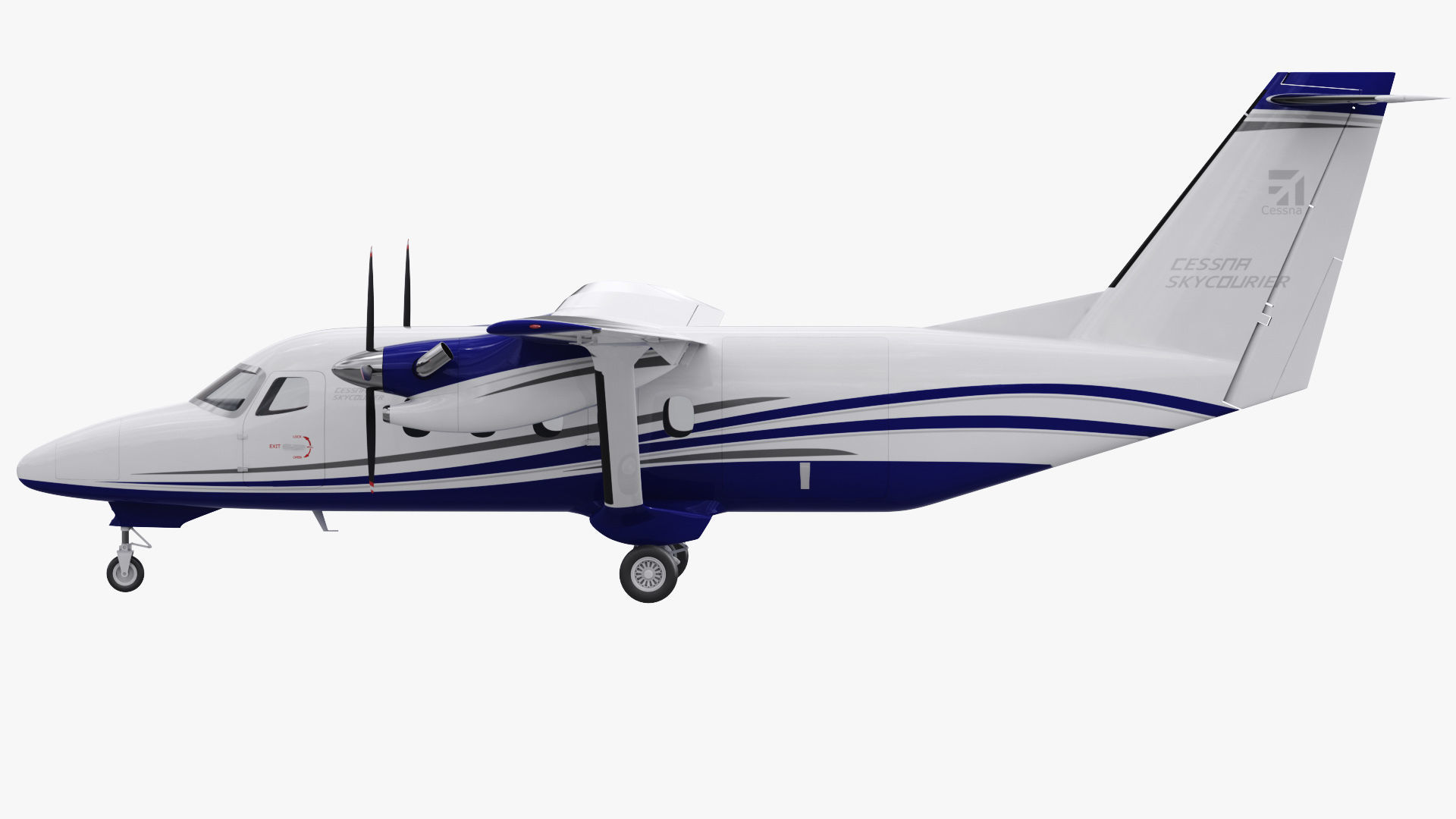 Cessna 408 SkyCourier 3D model | CGTrader