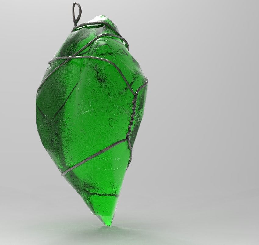 3D model Kryptonite Crystal VR / AR / low-poly | CGTrader