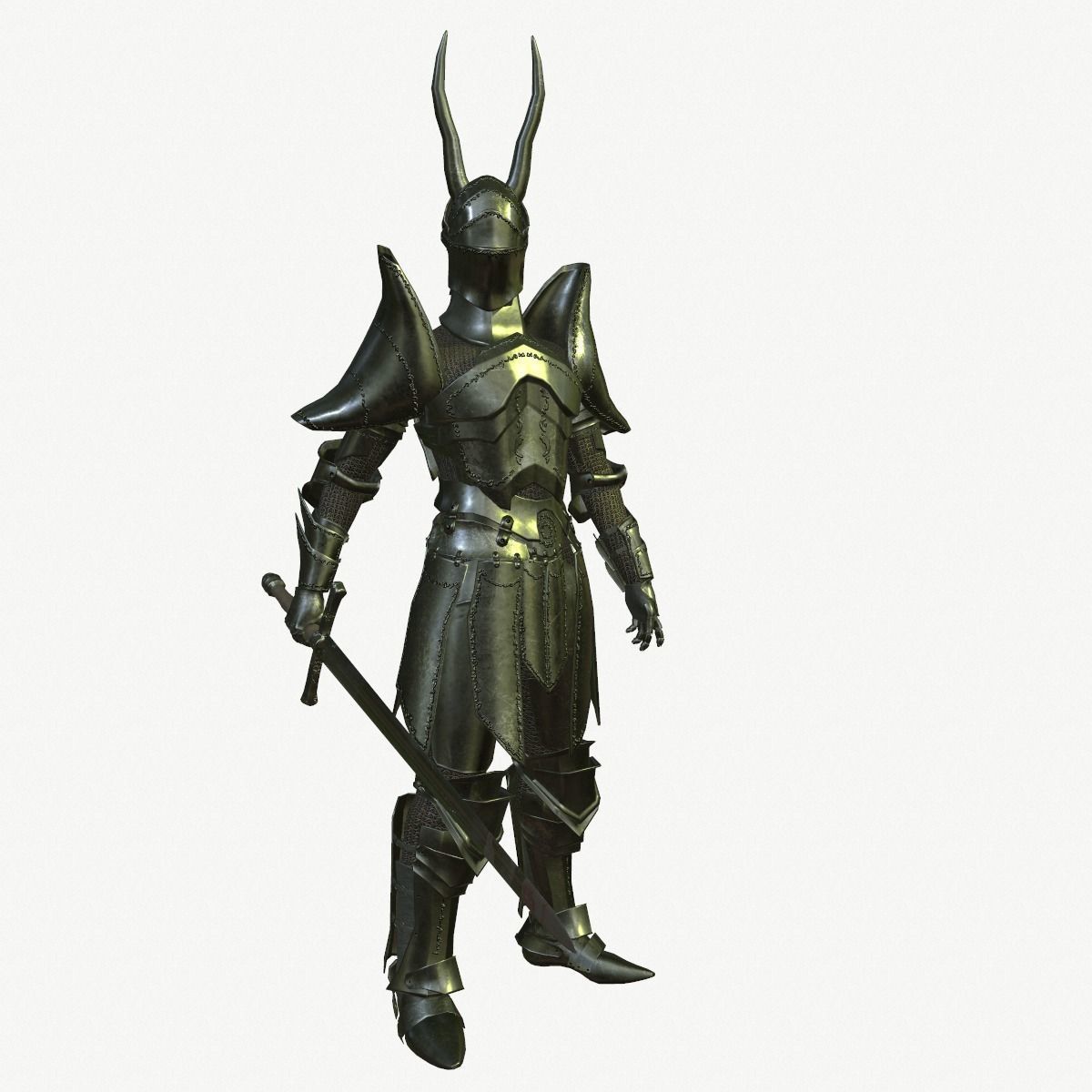 Dark Knight 3D model animated rigged | CGTrader
