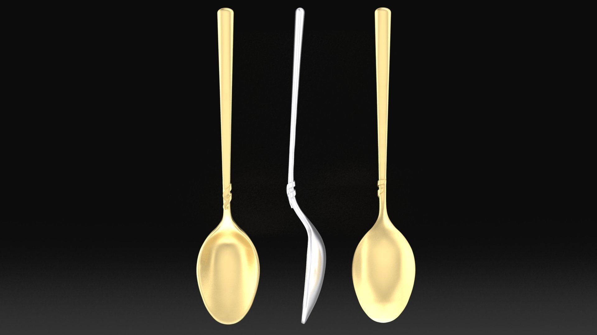 3D print model Spoon for tea | CGTrader