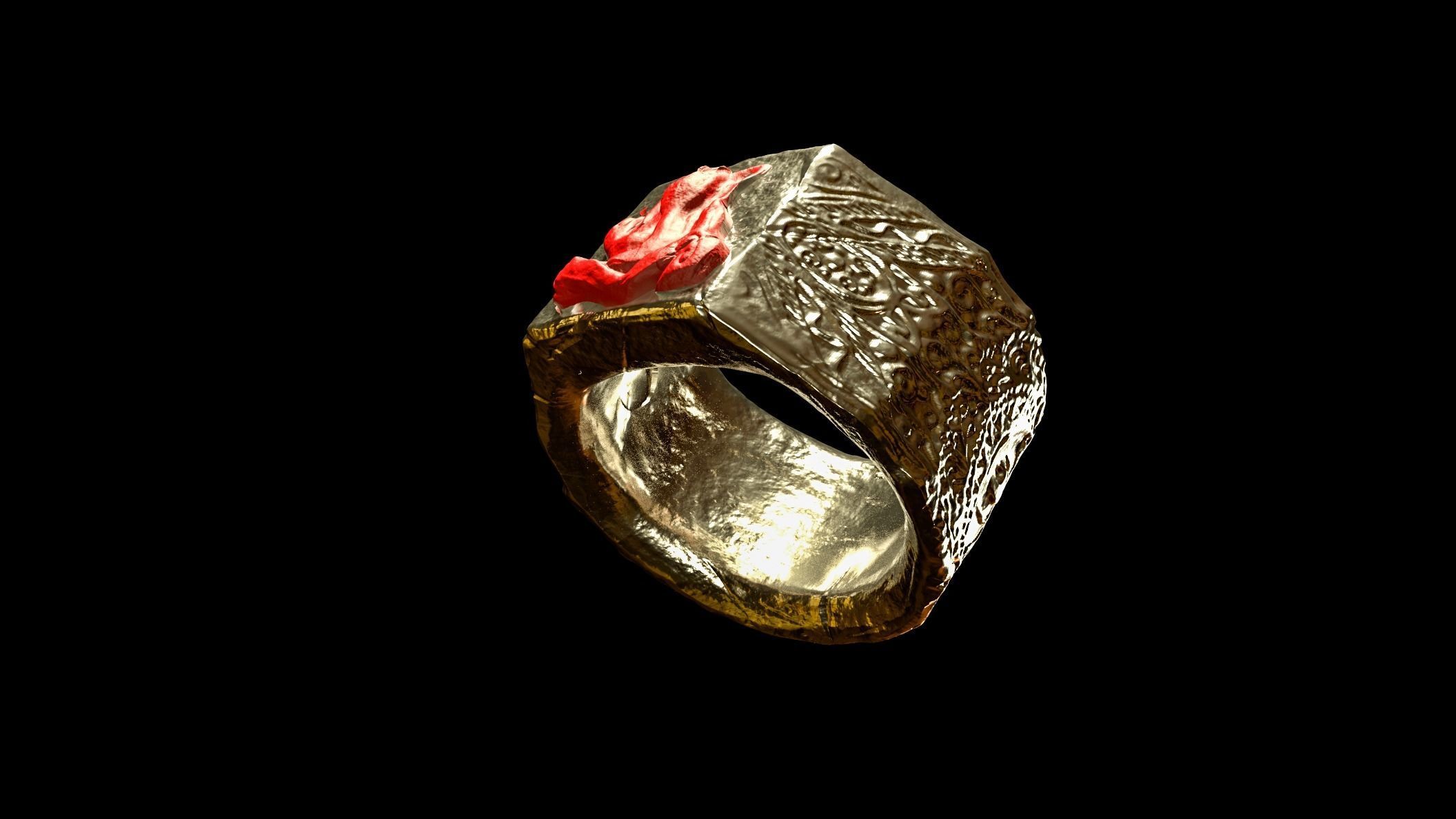 Ring of destiny 3D model | CGTrader