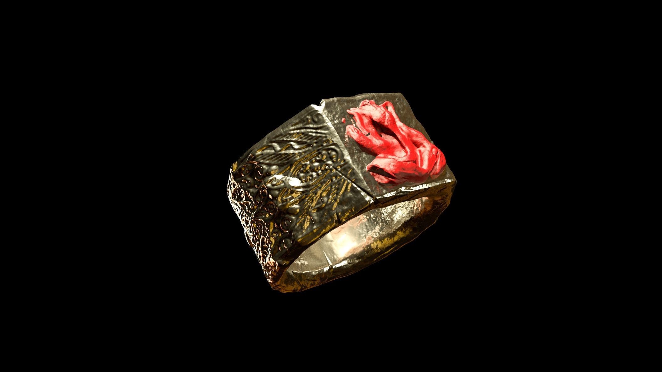 Ring of destiny 3D model | CGTrader