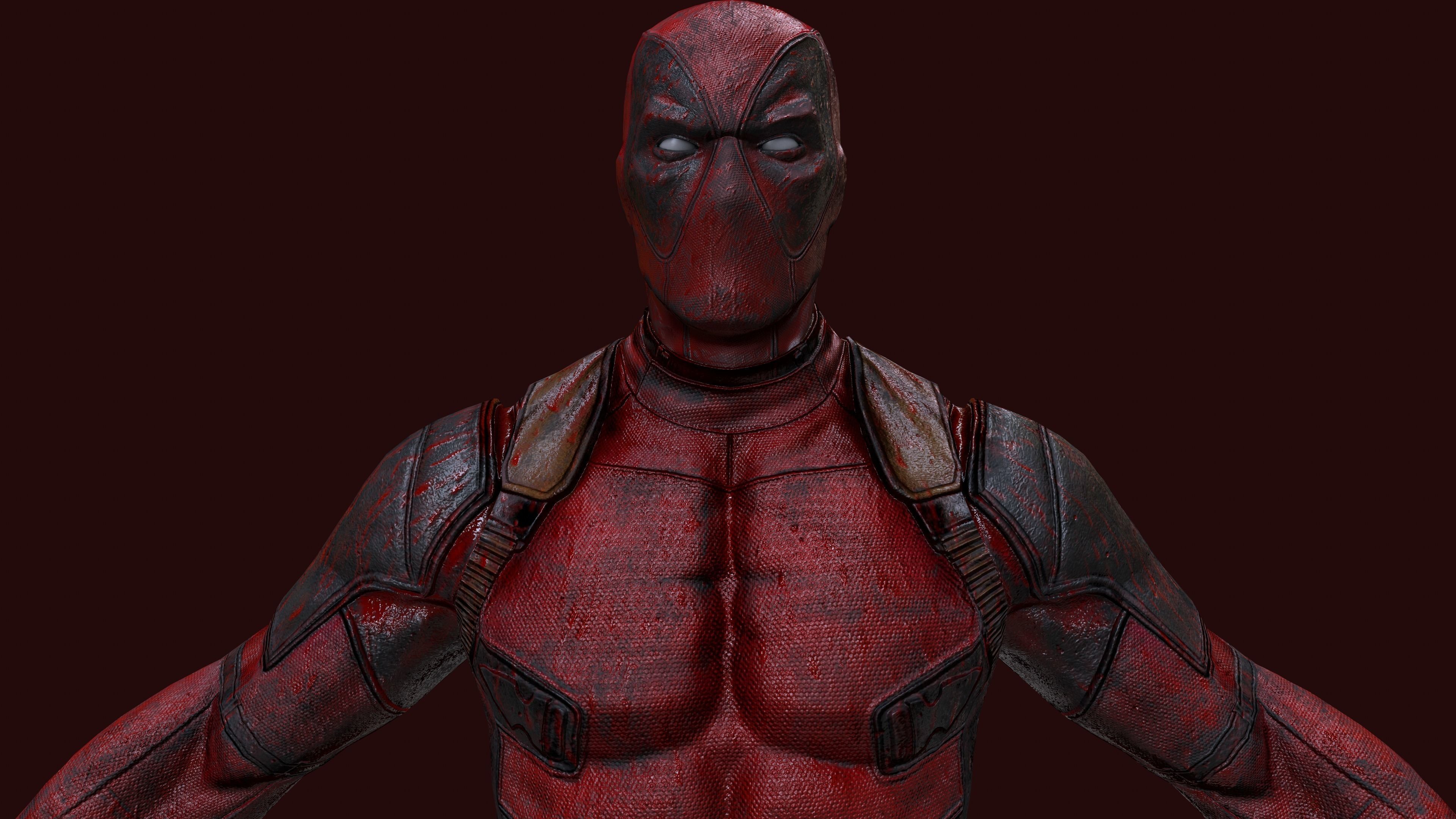 3D model DEADPOOL VR / AR / low-poly | CGTrader