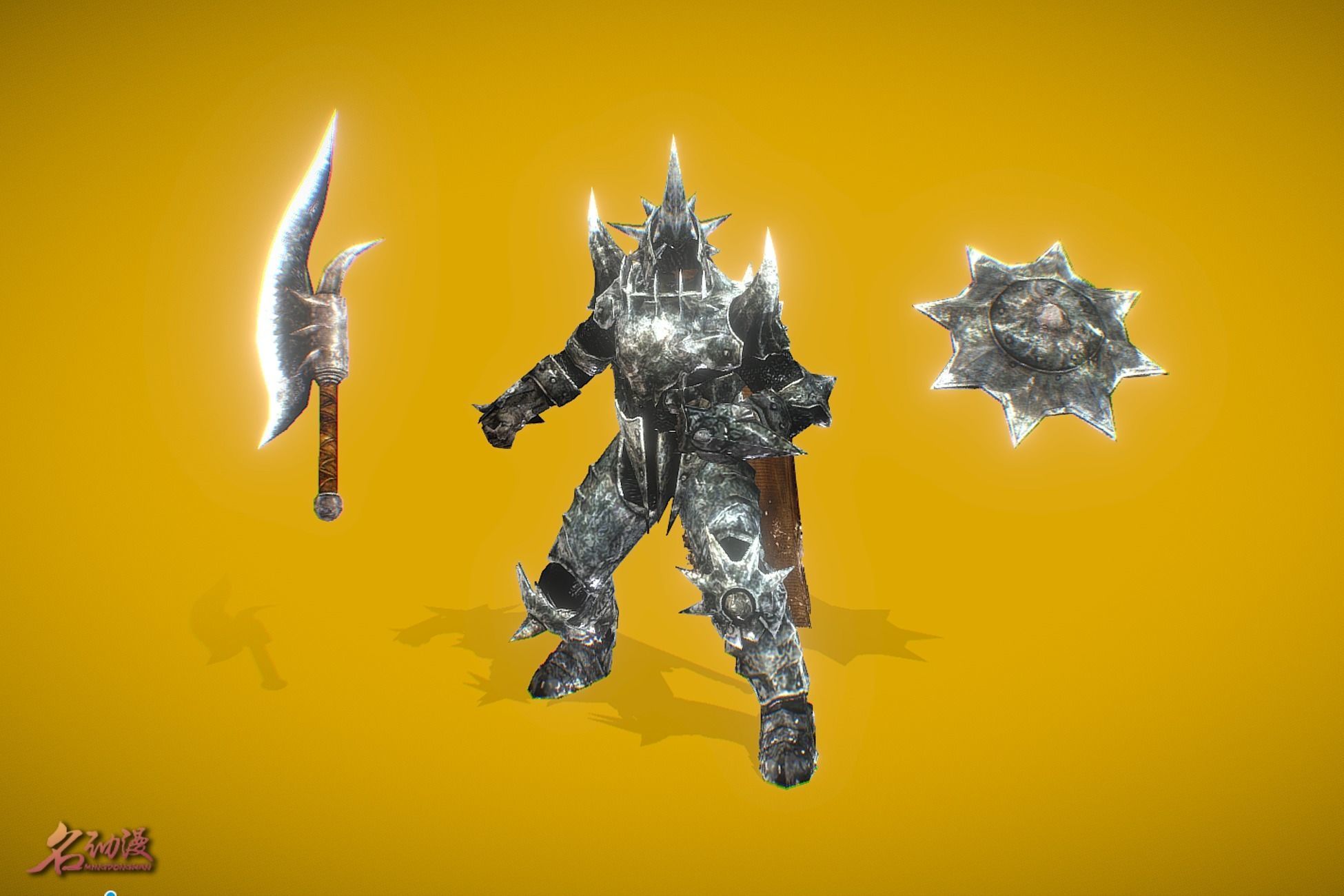 3D model RPG Doom Knight 2 VR / AR / low-poly | CGTrader