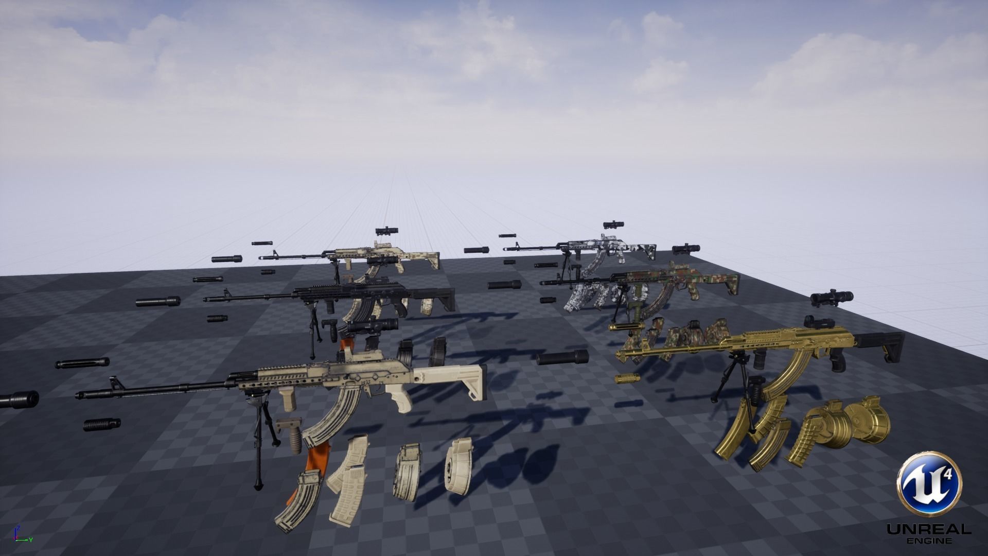 3D model ASR-16 VR / AR / low-poly | CGTrader