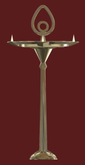 Hindu God Lamp 3D model | CGTrader