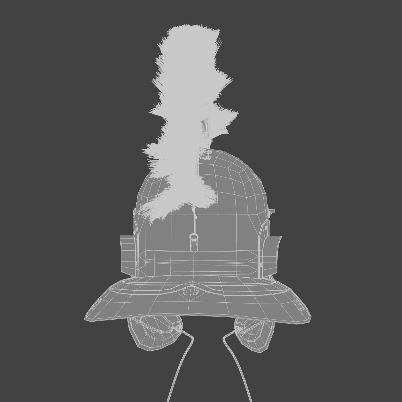 3D model Roman helmet Galea VR / AR / low-poly | CGTrader