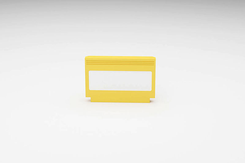 3D model Video Game Cartridge Famicom VR / AR / low-poly | CGTrader