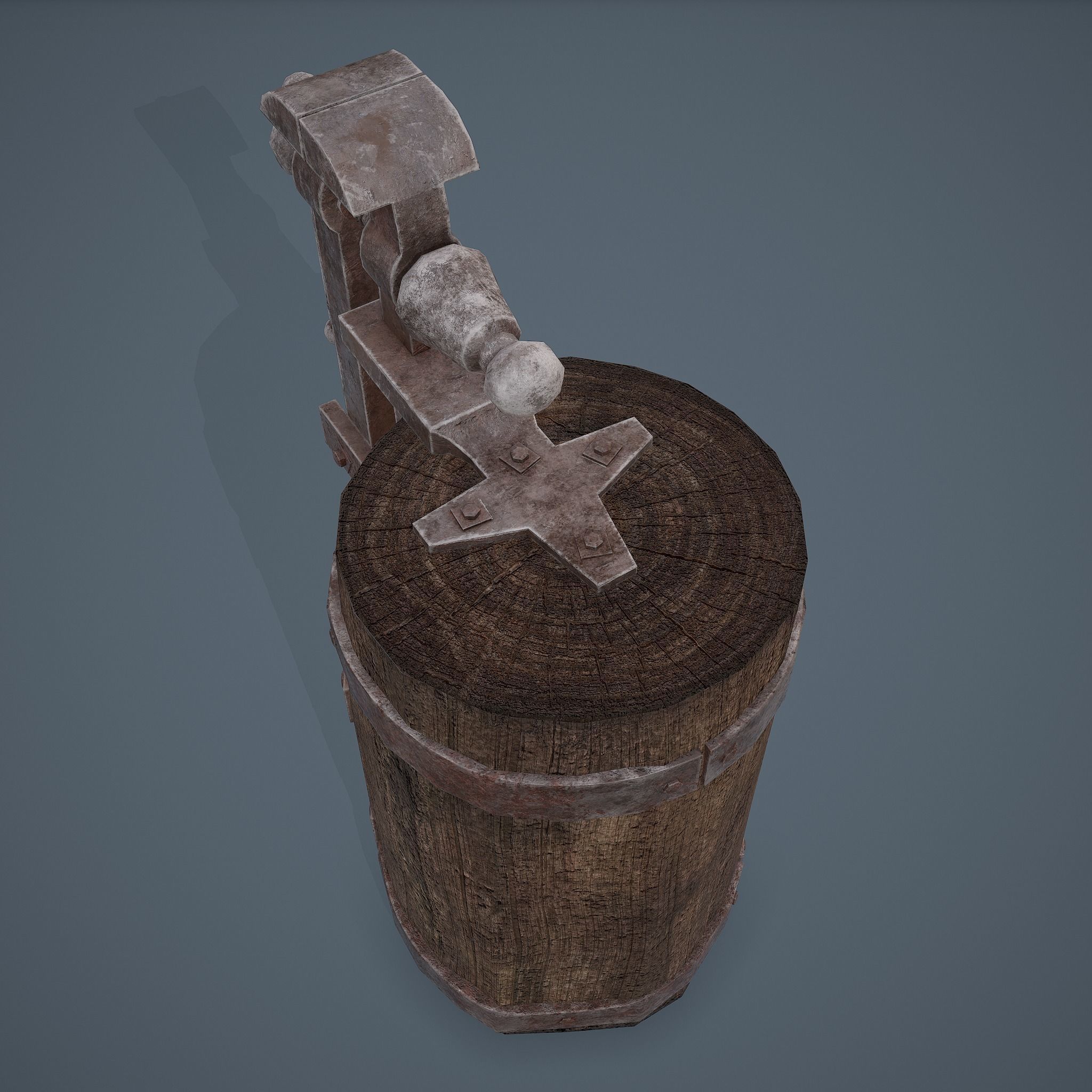 Medieval Blacksmith Vise free VR / AR / low-poly 3D model | CGTrader