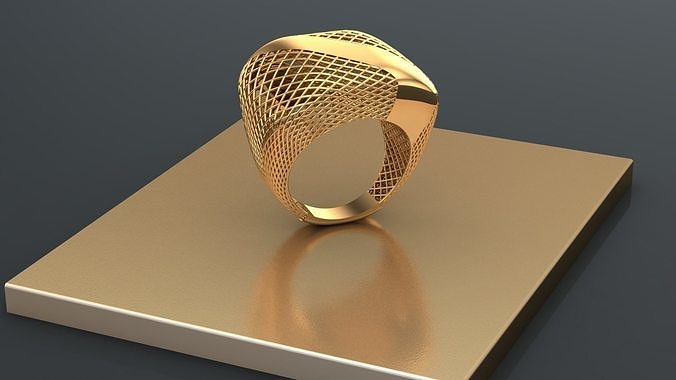 jewelry ring 3D model 3D printable | CGTrader