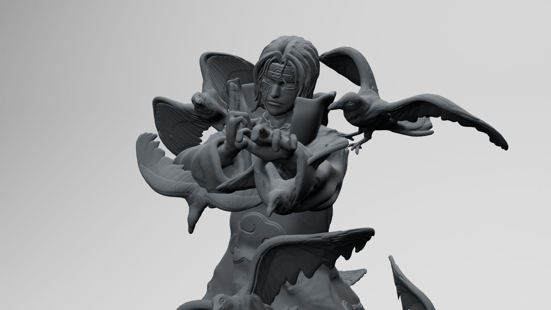 ITACHI UCHIHA - 3DPRINTING 3D model 3D printable | CGTrader