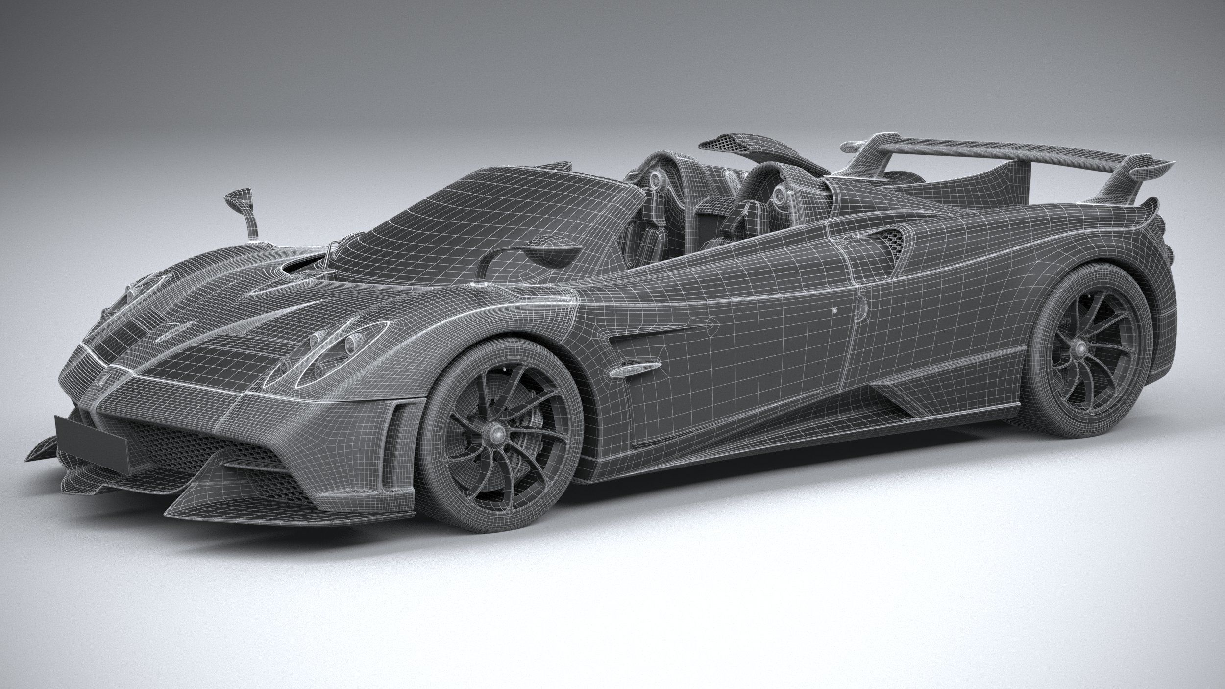 Pagani Huayra Tricolore 2021 3D model | CGTrader