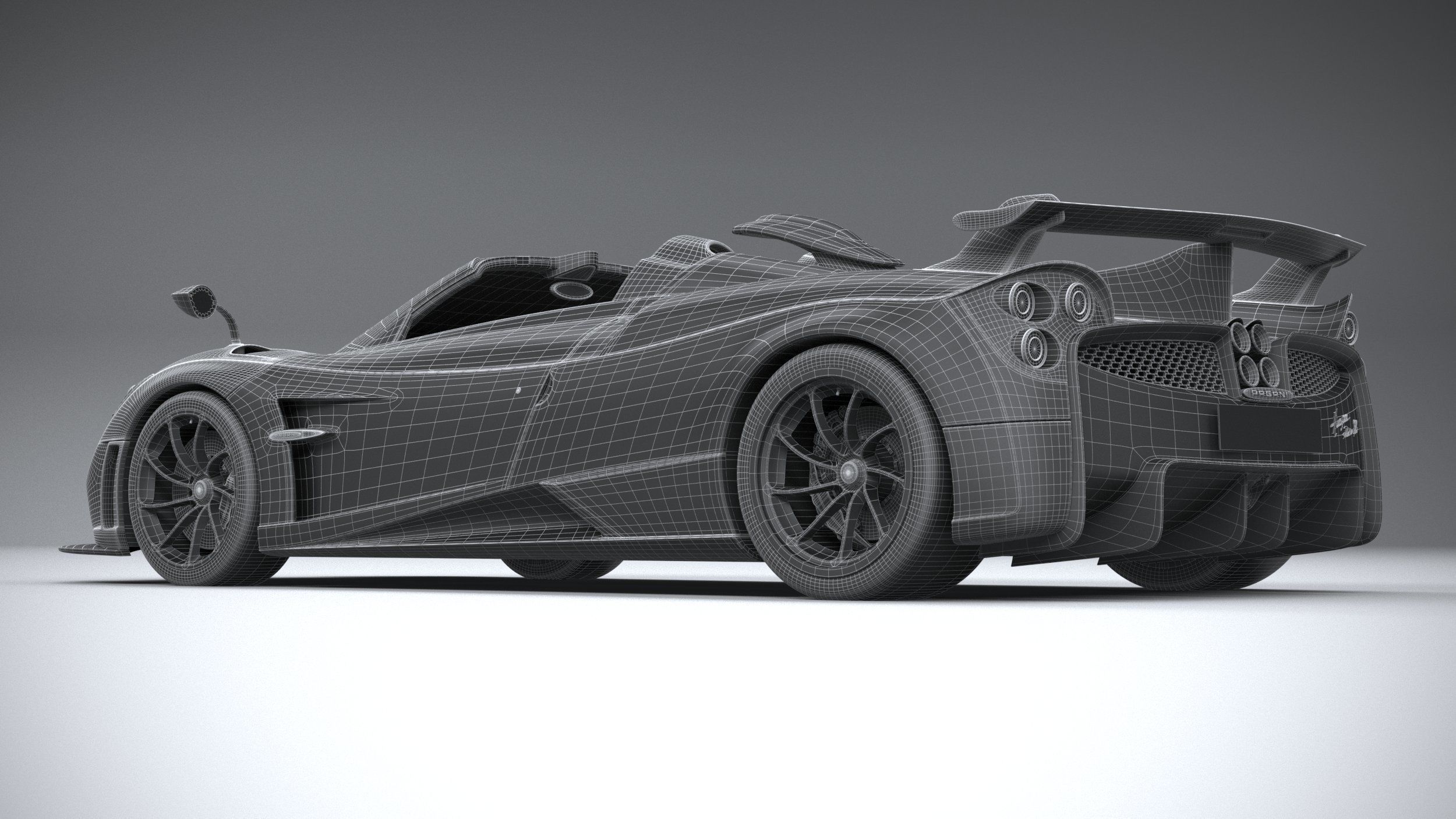 Pagani Huayra Tricolore 2021 3D model | CGTrader