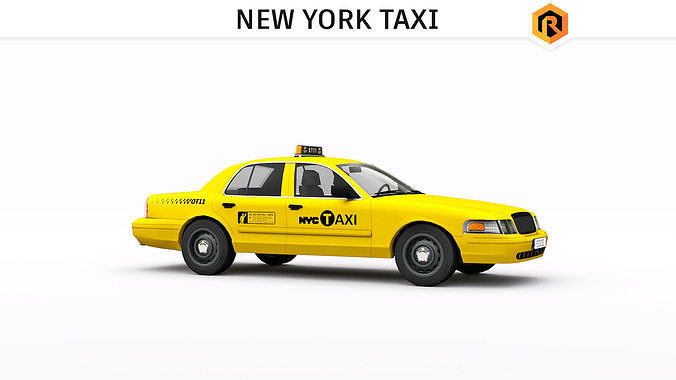 Crown Victoria Taxi Side View