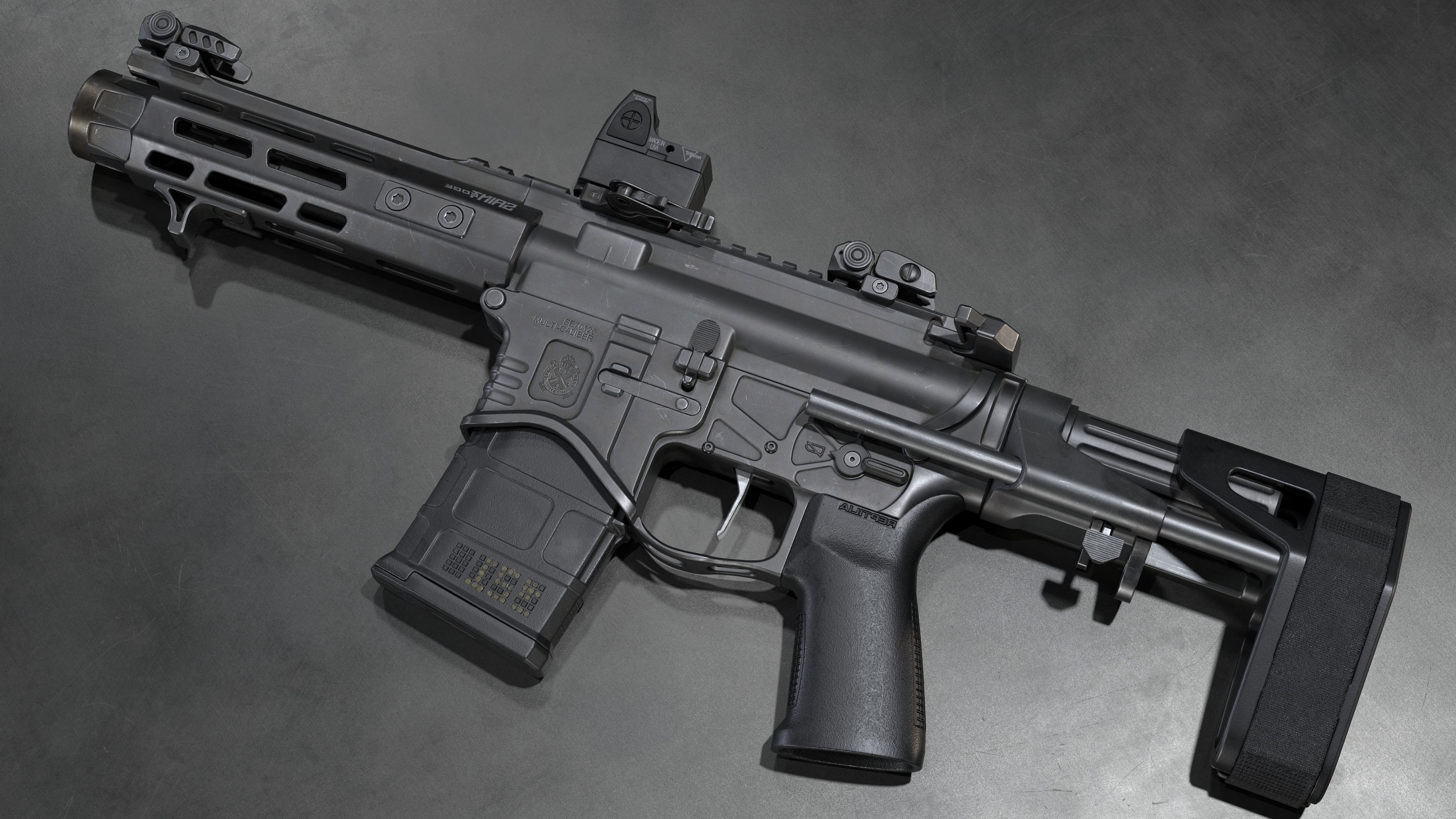 3D model Springfield Armory Saint edge PDW ar15 pistol VR / AR / low ...