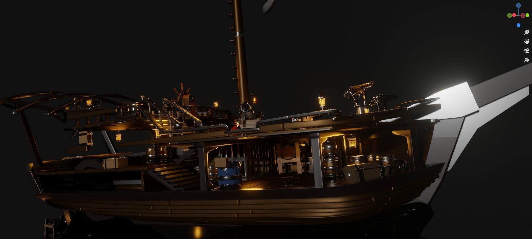 Sail Boat Sot inspired Sloop 3D model 3D printable | CGTrader