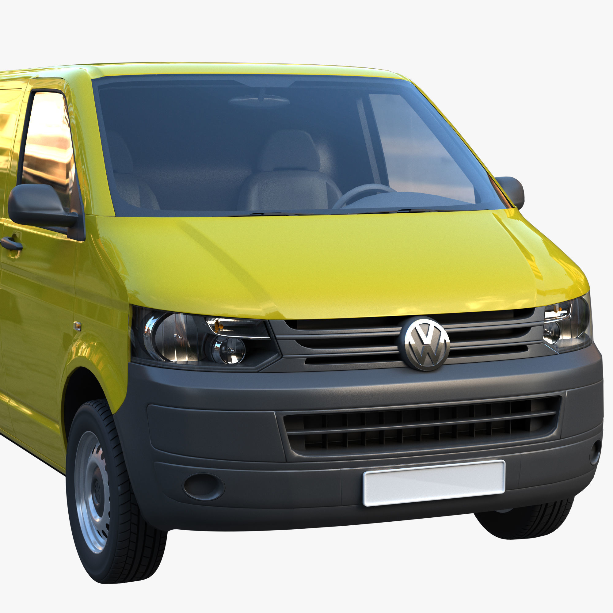 VW Multivan Transporter T5 3D Model Collection | CGTrader