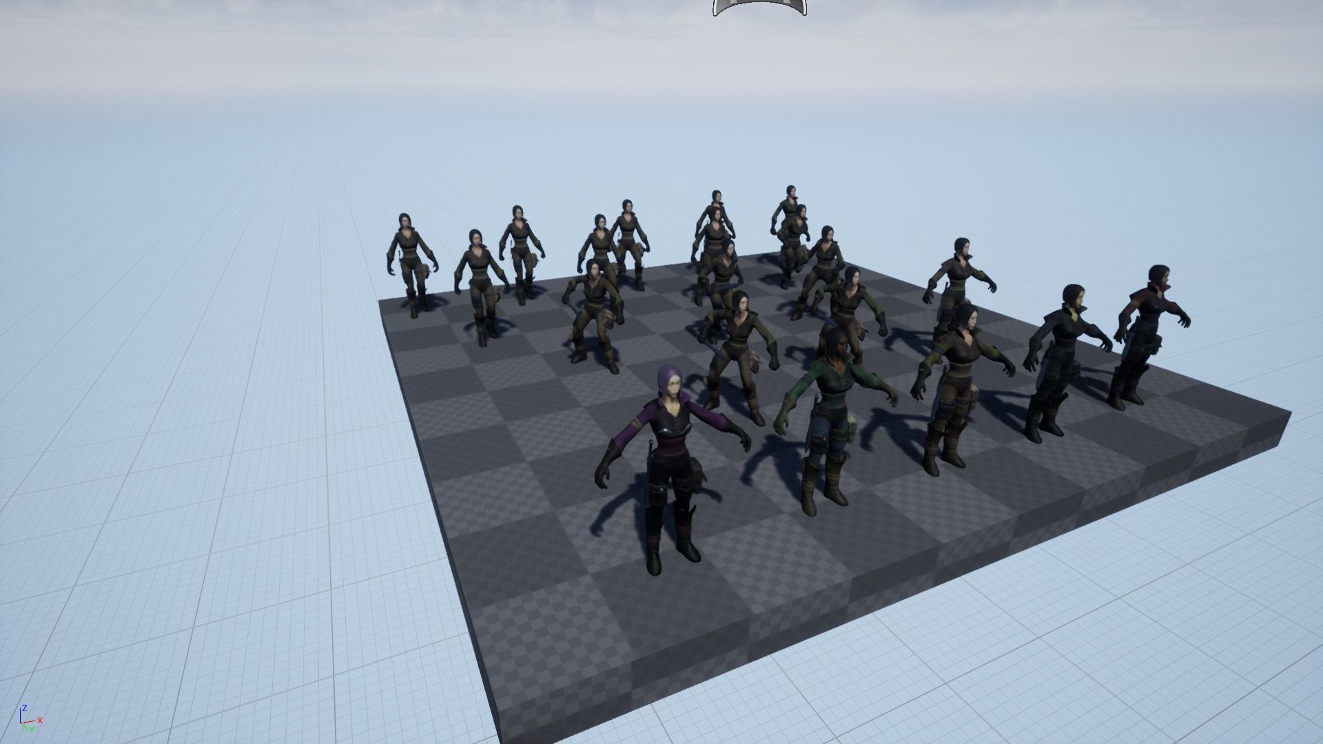 3D model Female Robber VR / AR / low-poly rigged animated | CGTrader