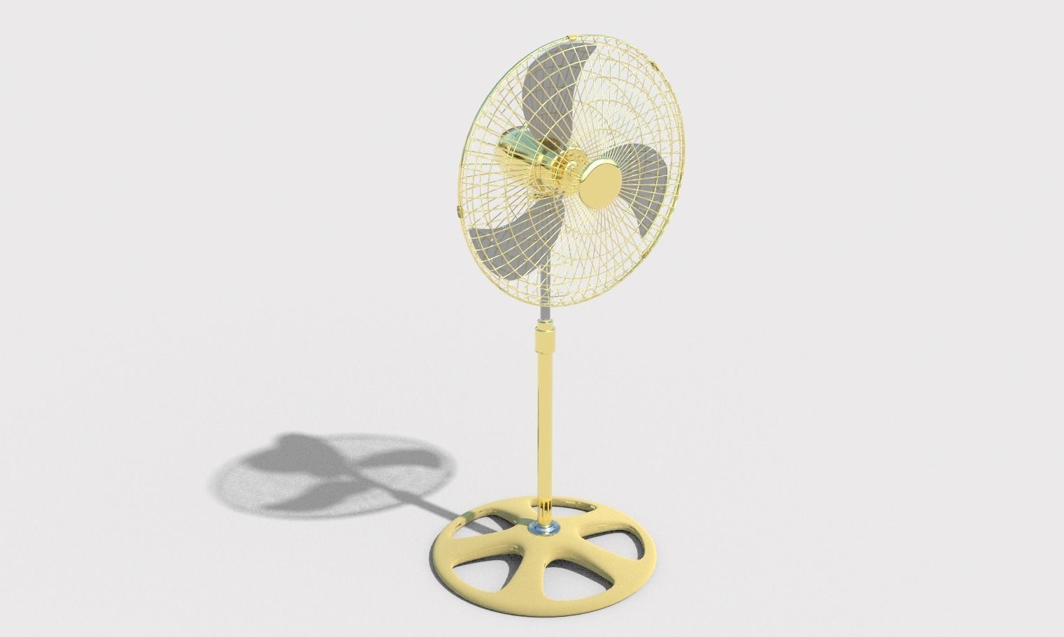 Classic Standing Fan 3D model | CGTrader