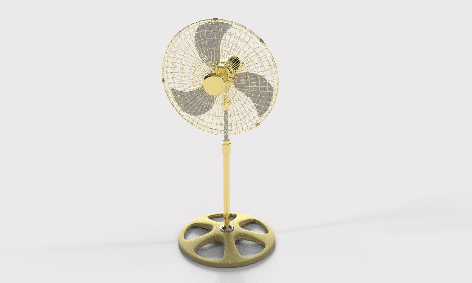 Classic Standing Fan 3D model | CGTrader