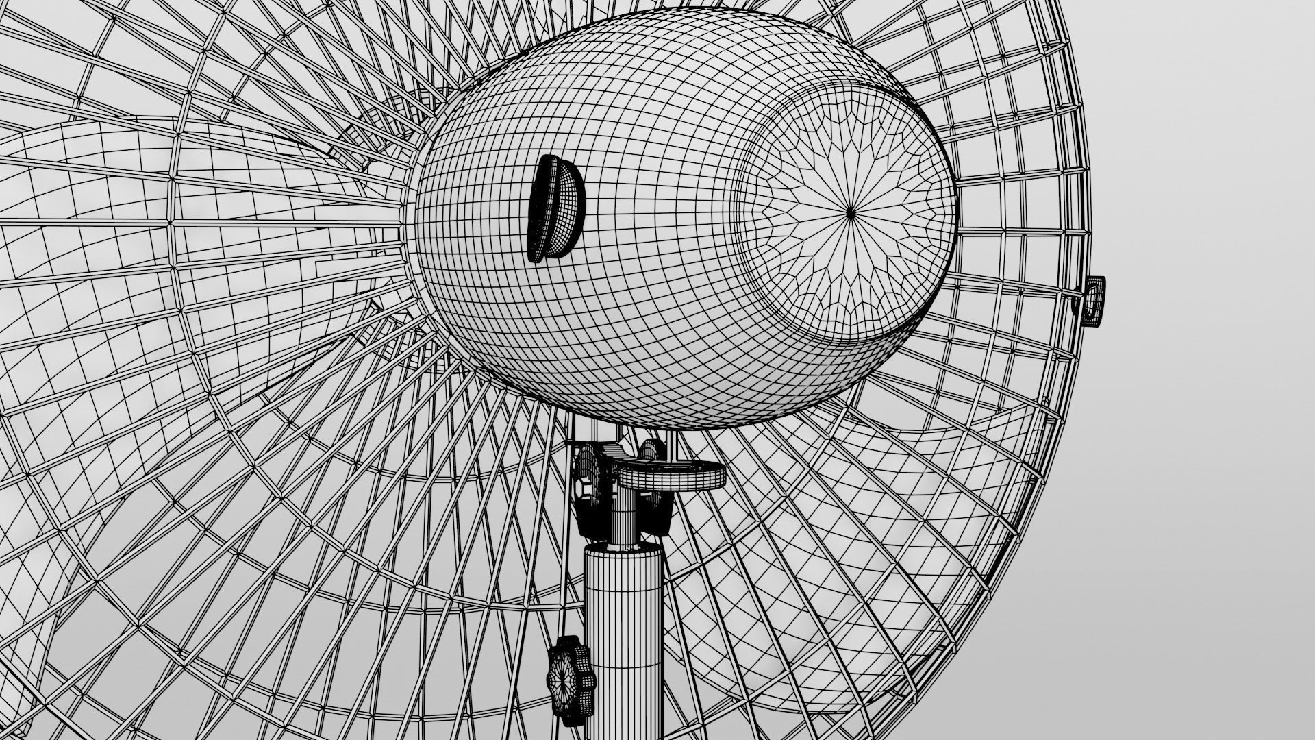 Classic Standing Fan 3D model | CGTrader