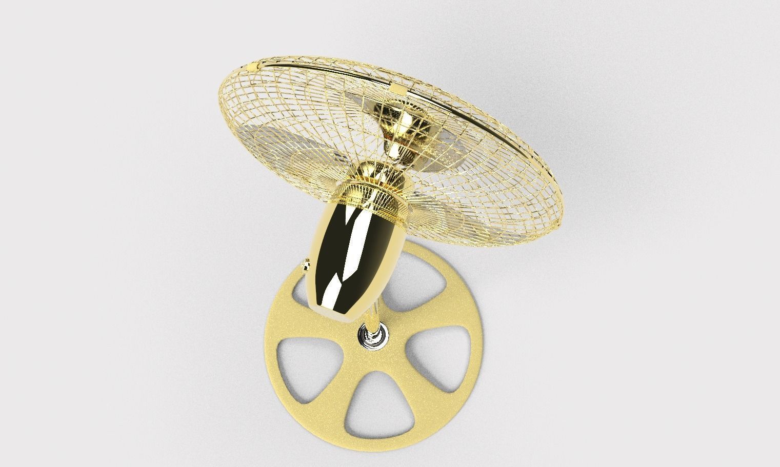 Classic Standing Fan 3D model | CGTrader