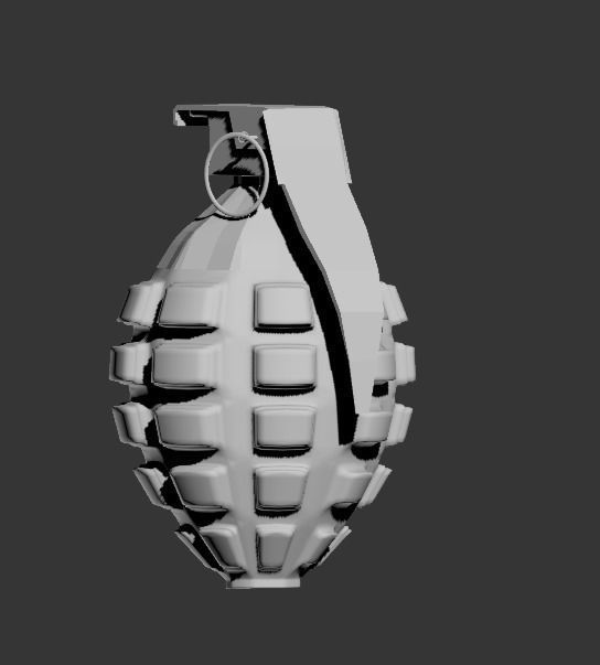 Gernade grenade 3D model | CGTrader