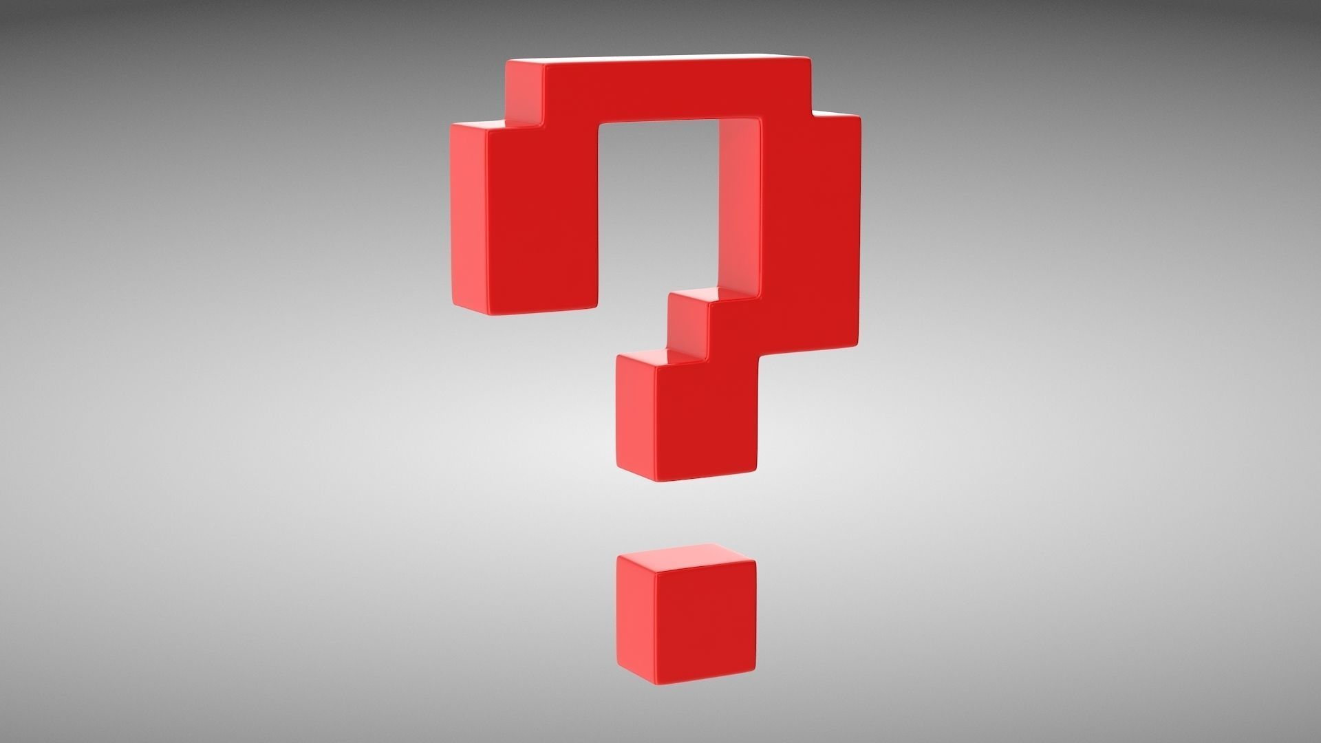 3D model Question Mark VR / AR / low-poly | CGTrader